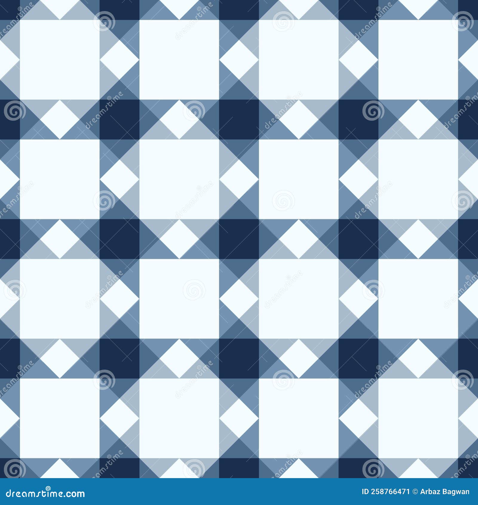 Square Checks Seamless Pattern Background Stock Vector - Illustration ...