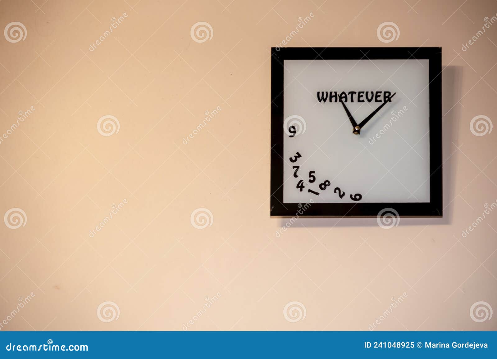 Whatever Clock Royalty-Free Stock Photography | CartoonDealer.com #62479841