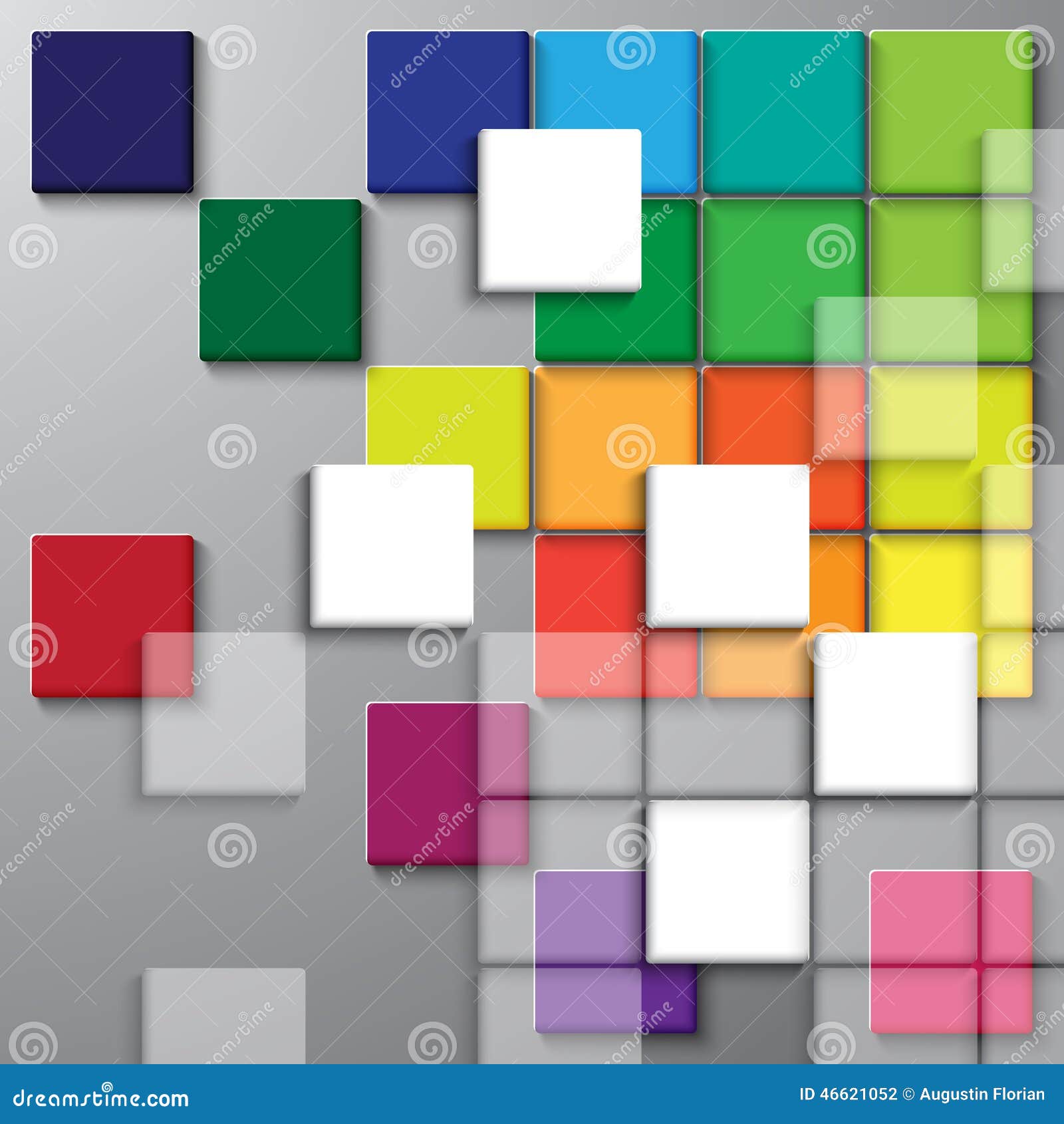 Square color background stock vector. Image of building - 46621052