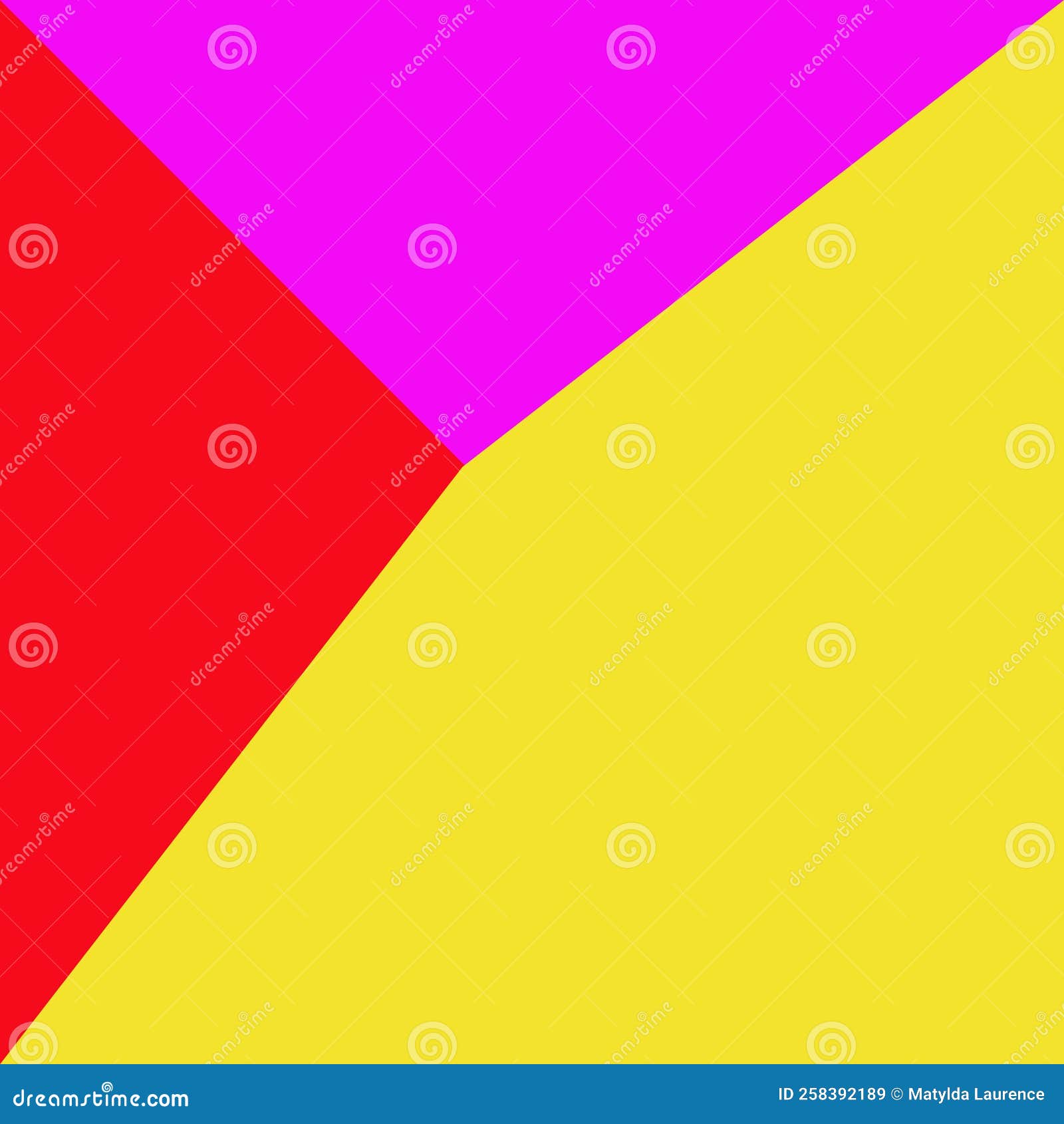 Red Pink and Yellow Graphic Design with Triangle Shapes Stock ...