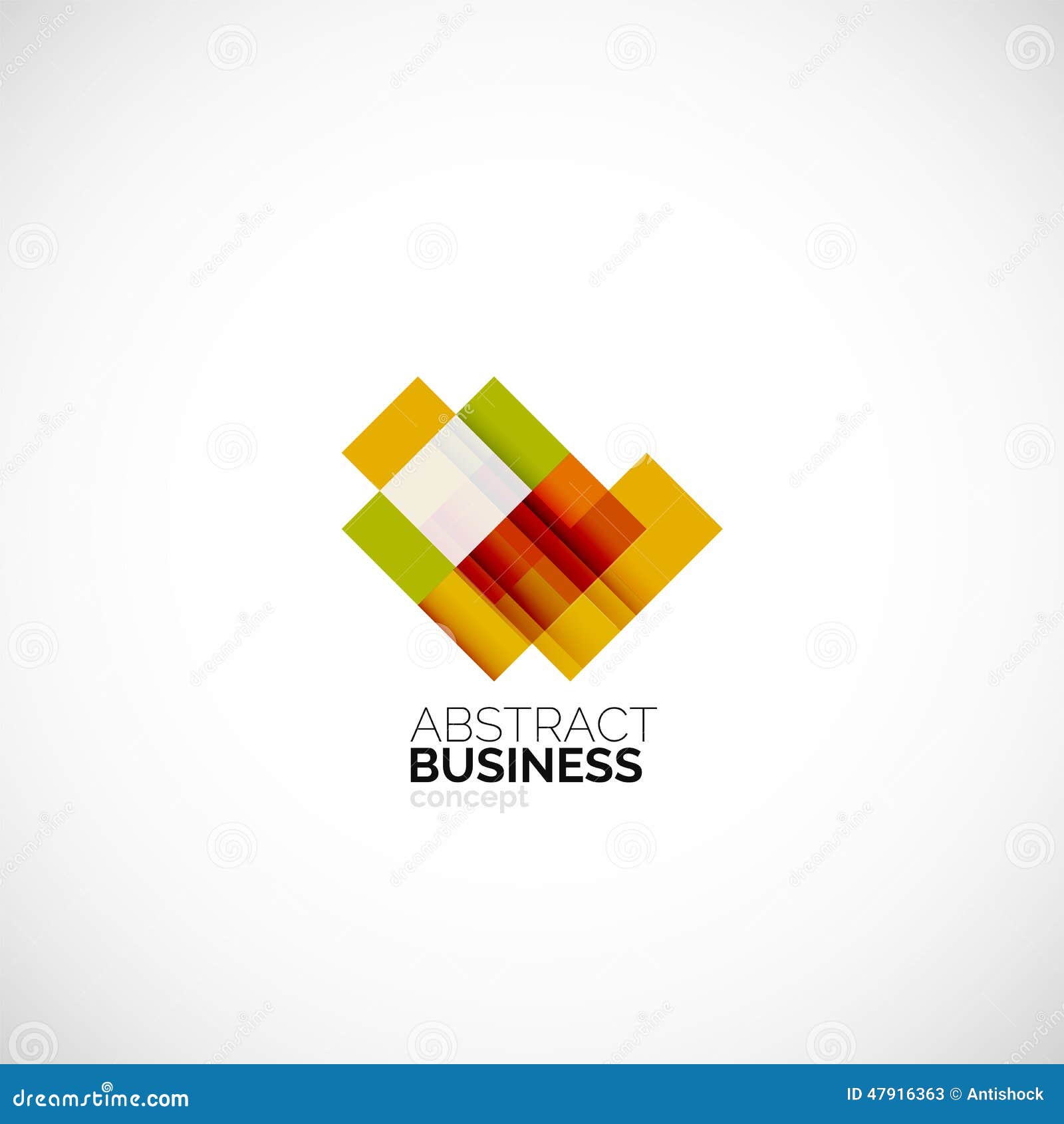 Square Concept, Company Logo Design Element Stock Vector - Illustration ...