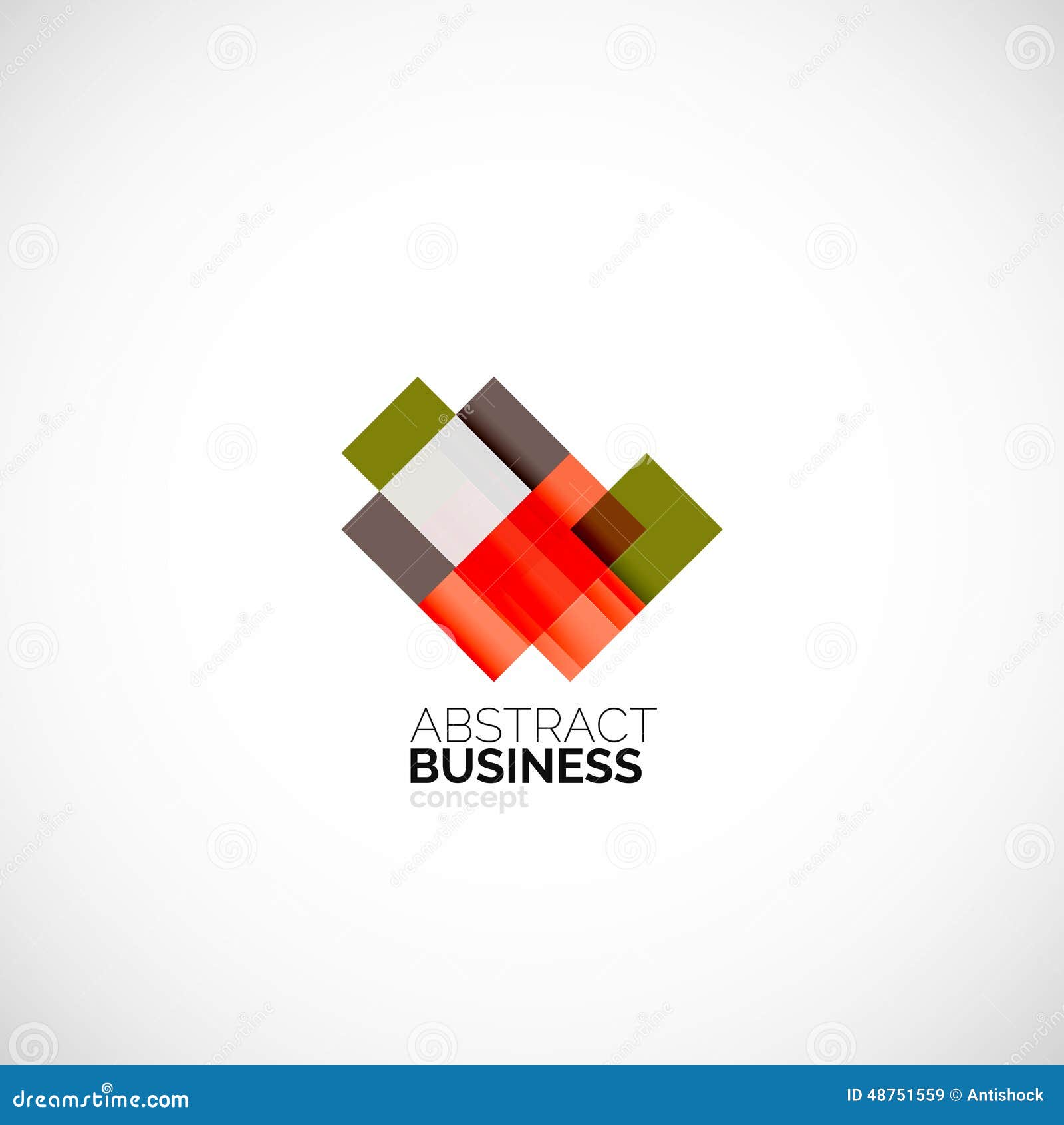 Square Concept, Company Logo Design Element Stock Vector - Illustration ...