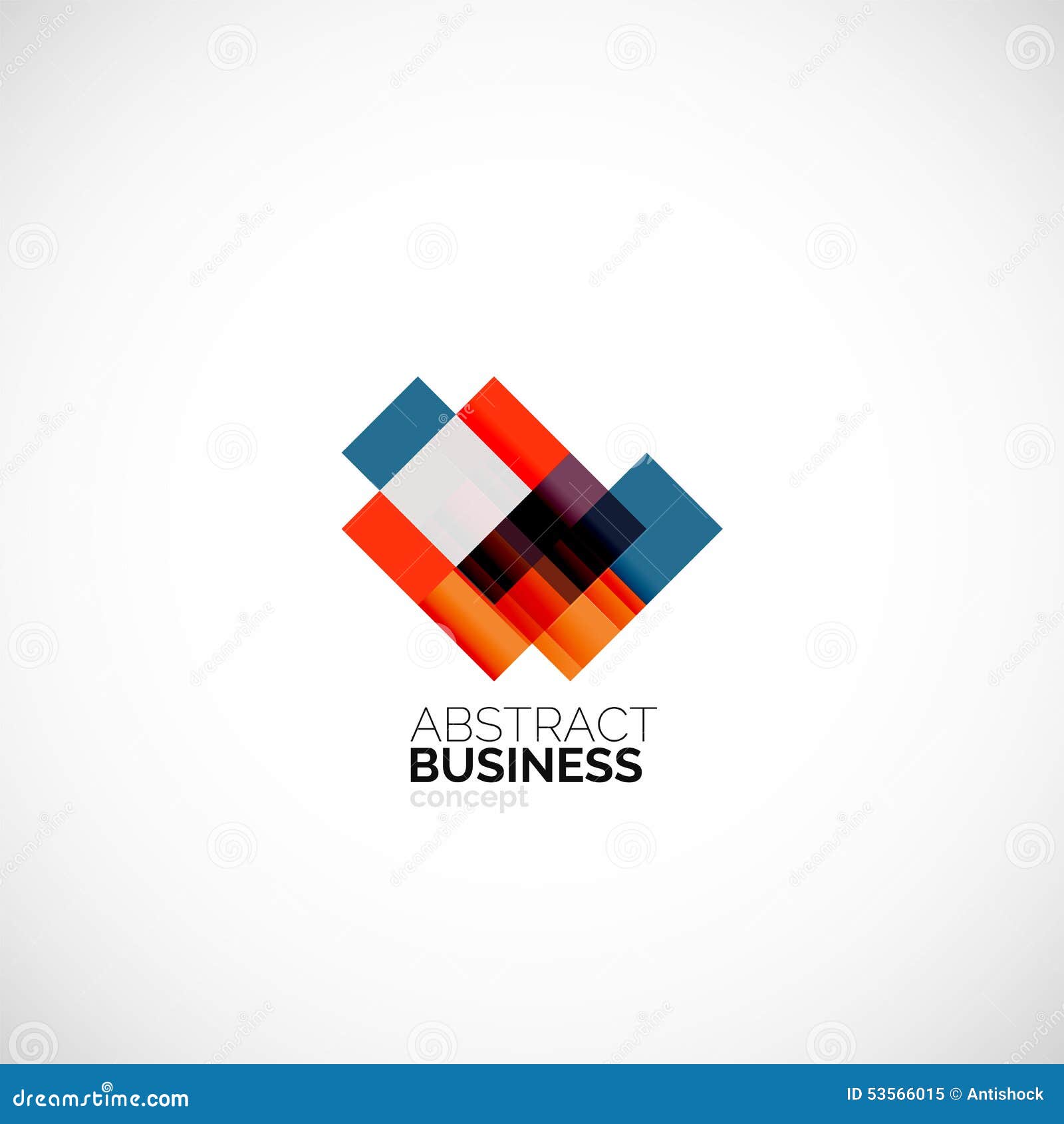 Square Concept, Company Logo Design Element Stock Vector - Illustration ...