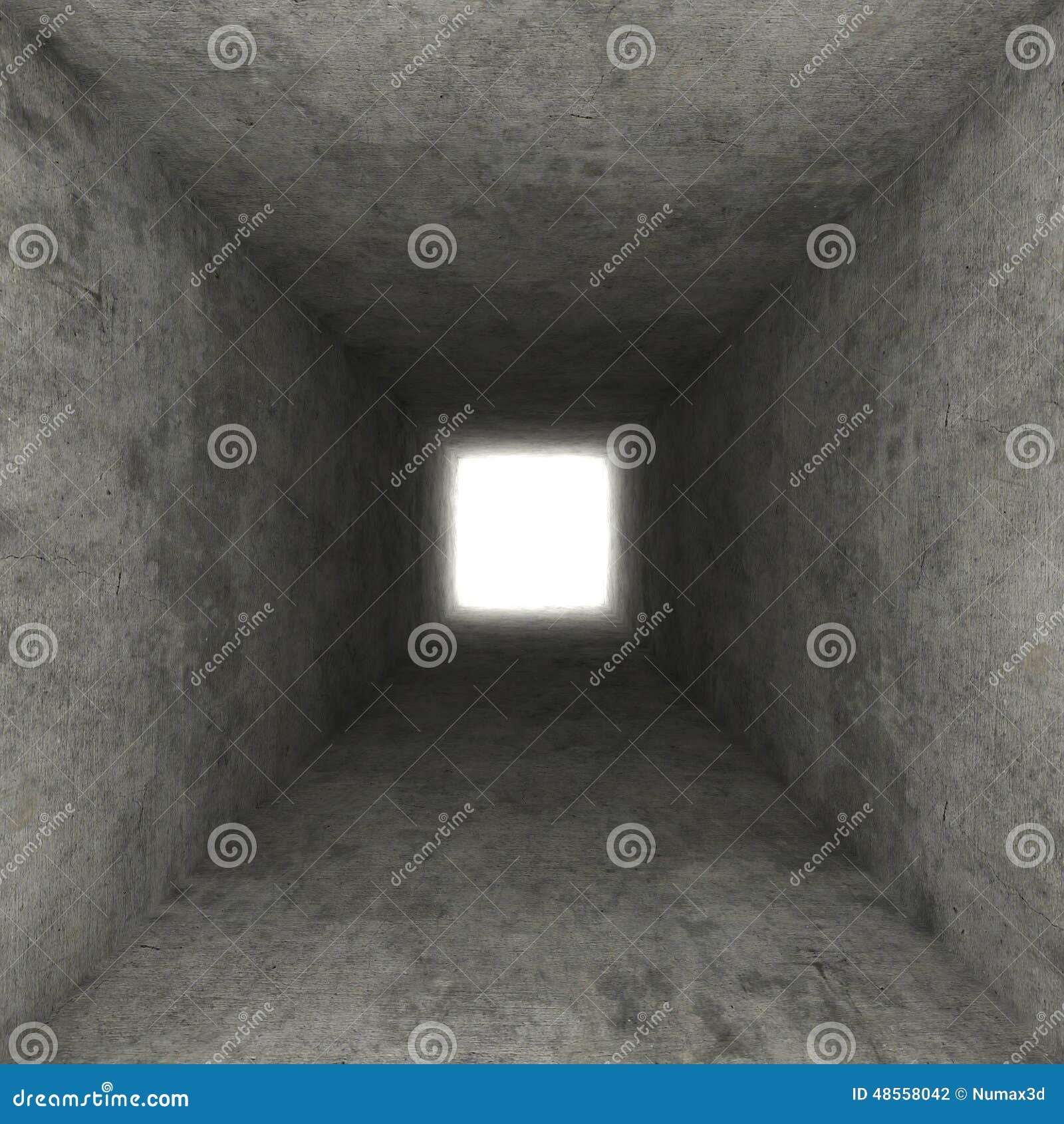 Square concrete hole stock illustration. Illustration of grungy - 48558042