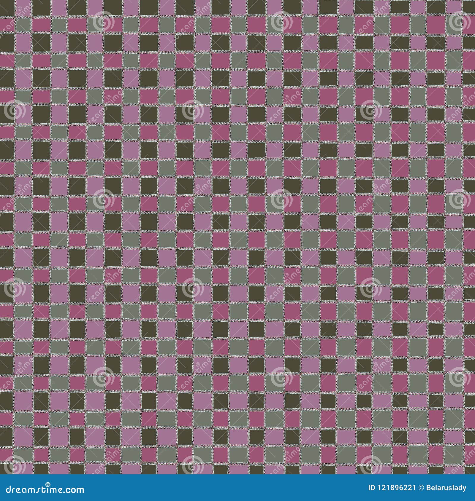 Square Continuous Pattern for Print, Wallpaper, Textile Stock ...