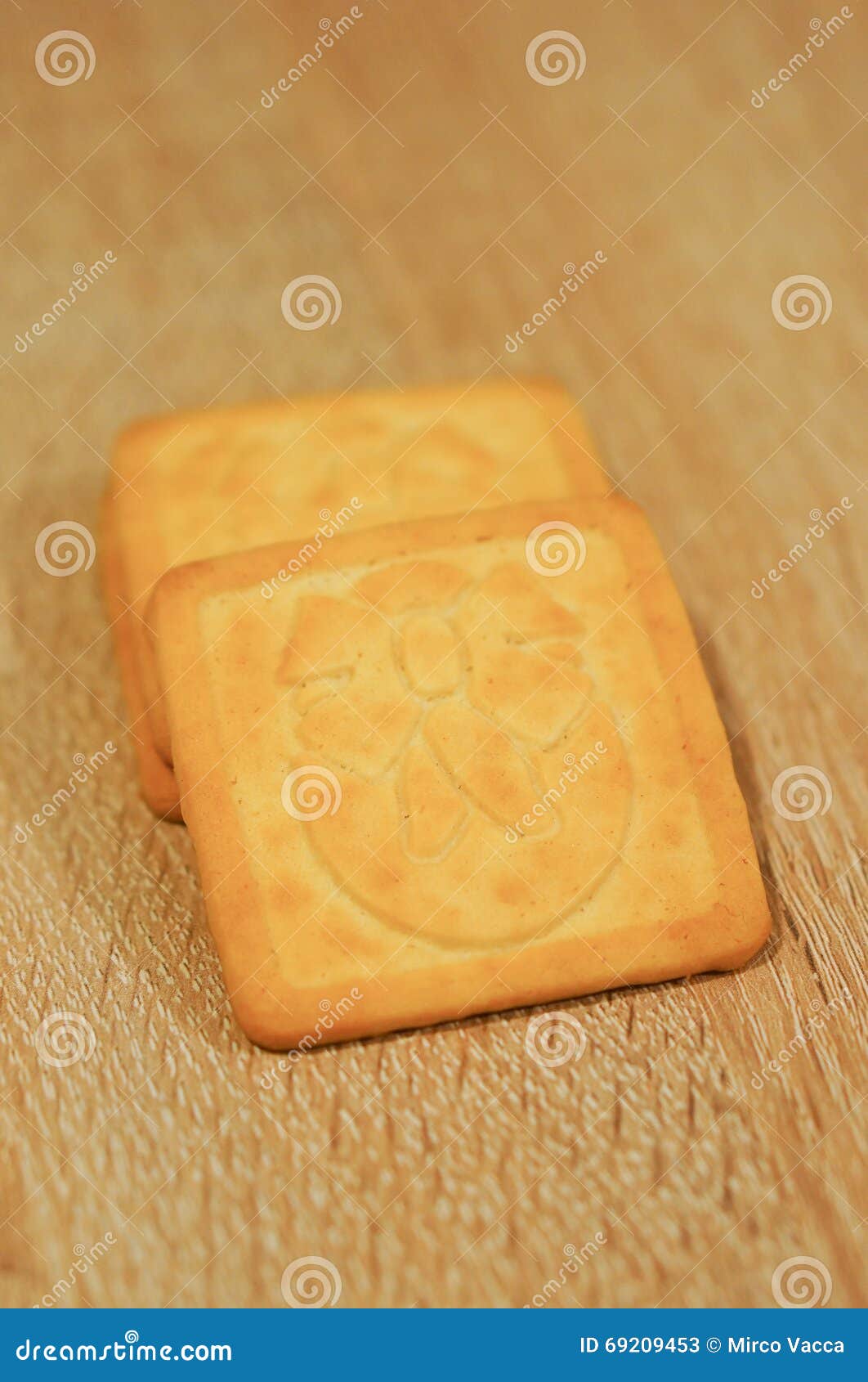 Square cookies stock image. Image of baked, sweet, snack - 69209453