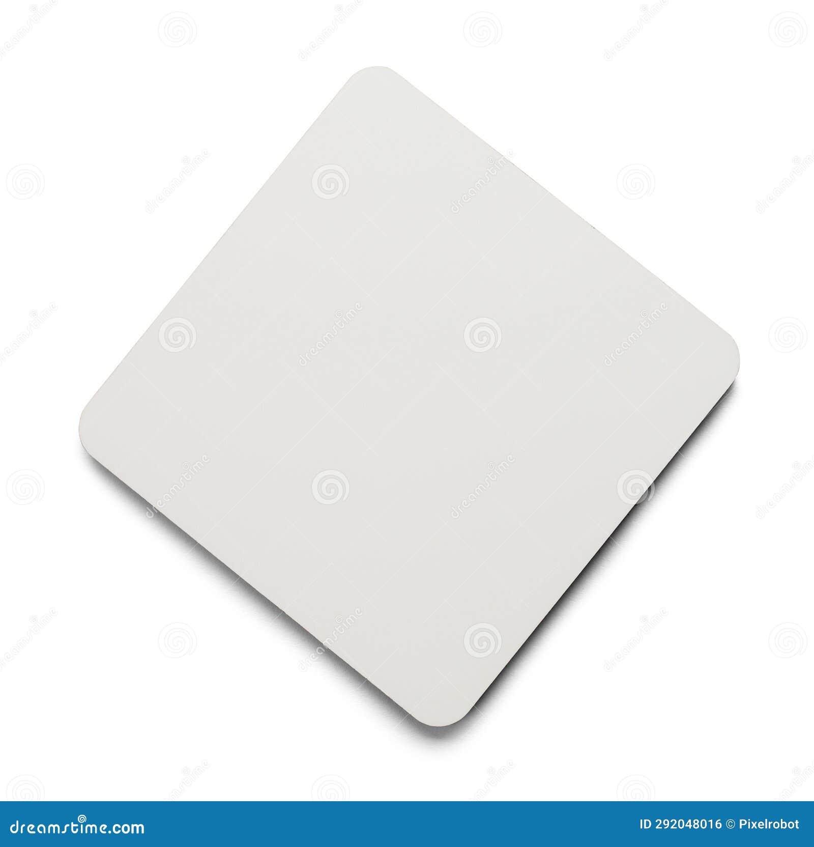 Square Cup Coaster stock photo. Image of cork, flat - 292048016