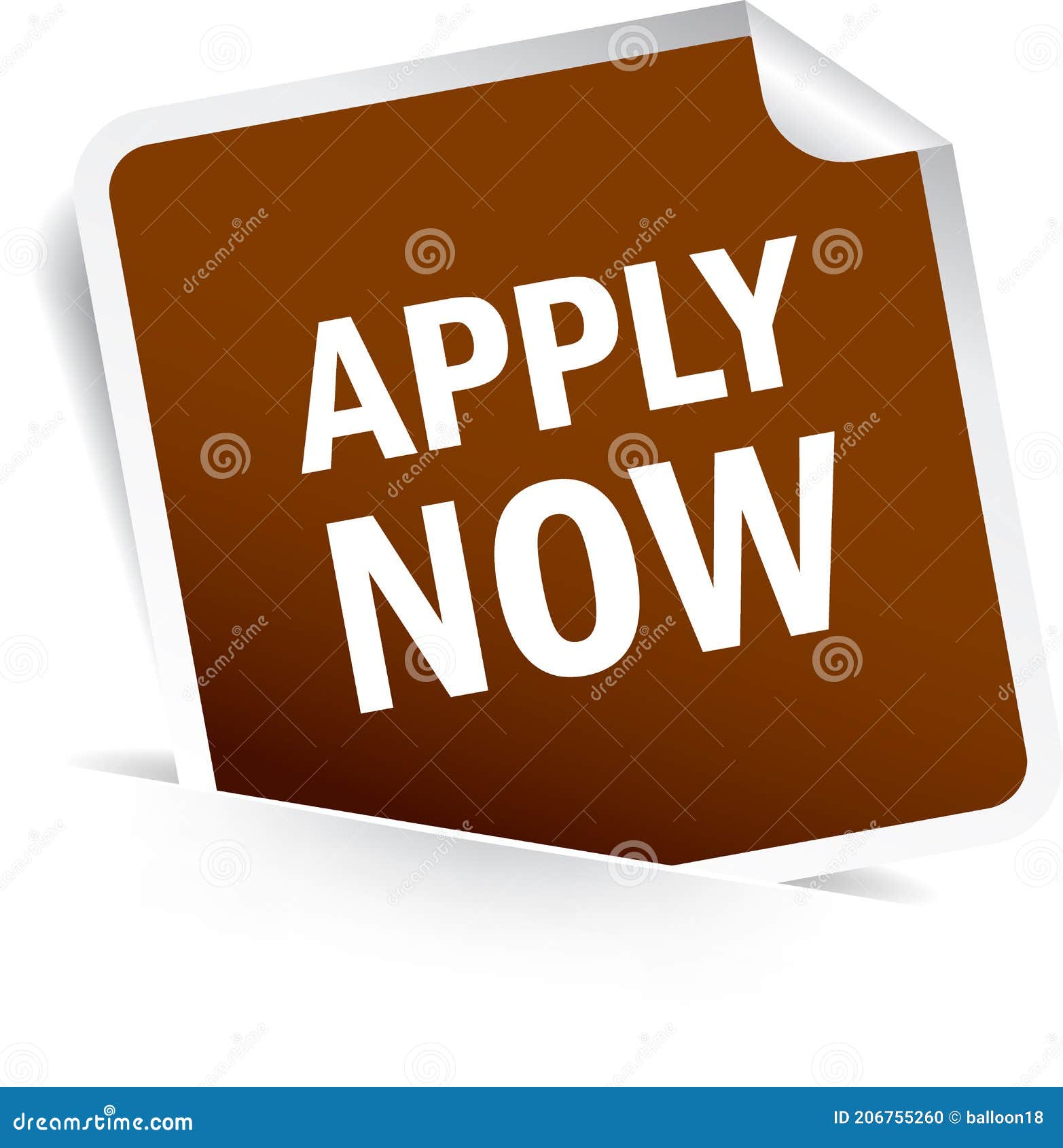 Apply now vector sticker stock illustration. Illustration of discount ...