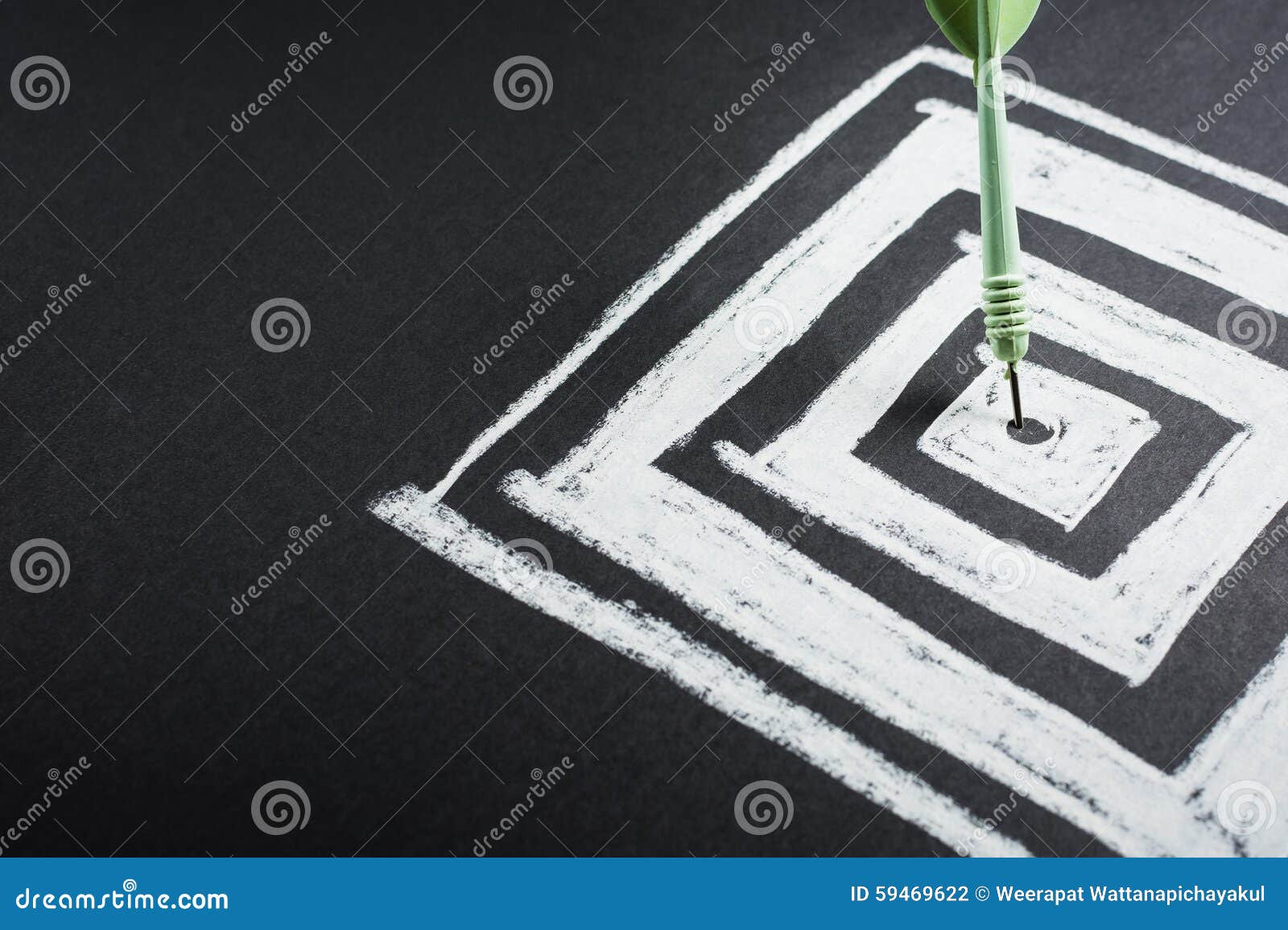 Square dartboard stock photo. Image of blackboard, achievement - 59469622