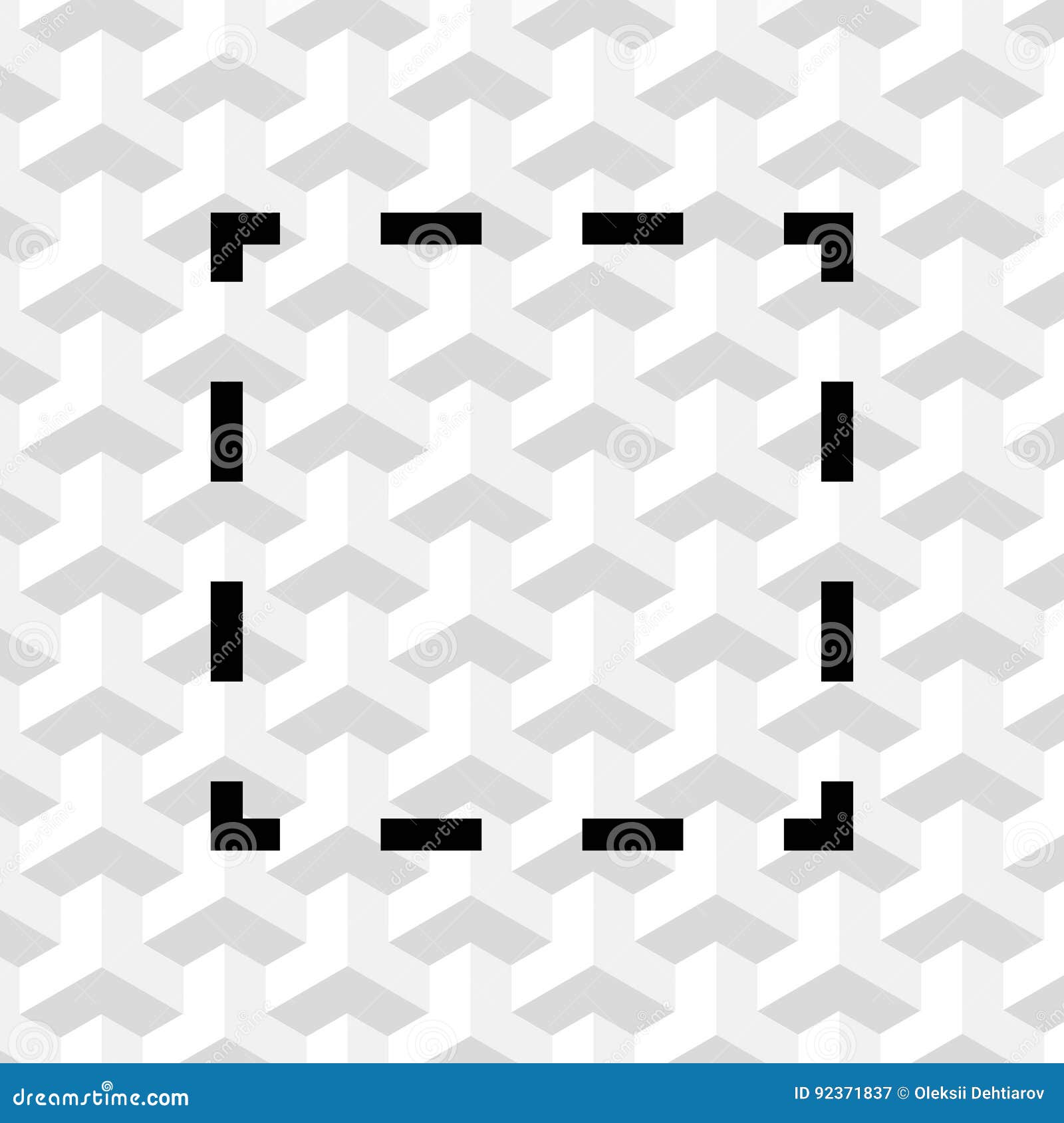 Square Dashed Line Icon Stock Vector Illustration Flat Design Stock ...