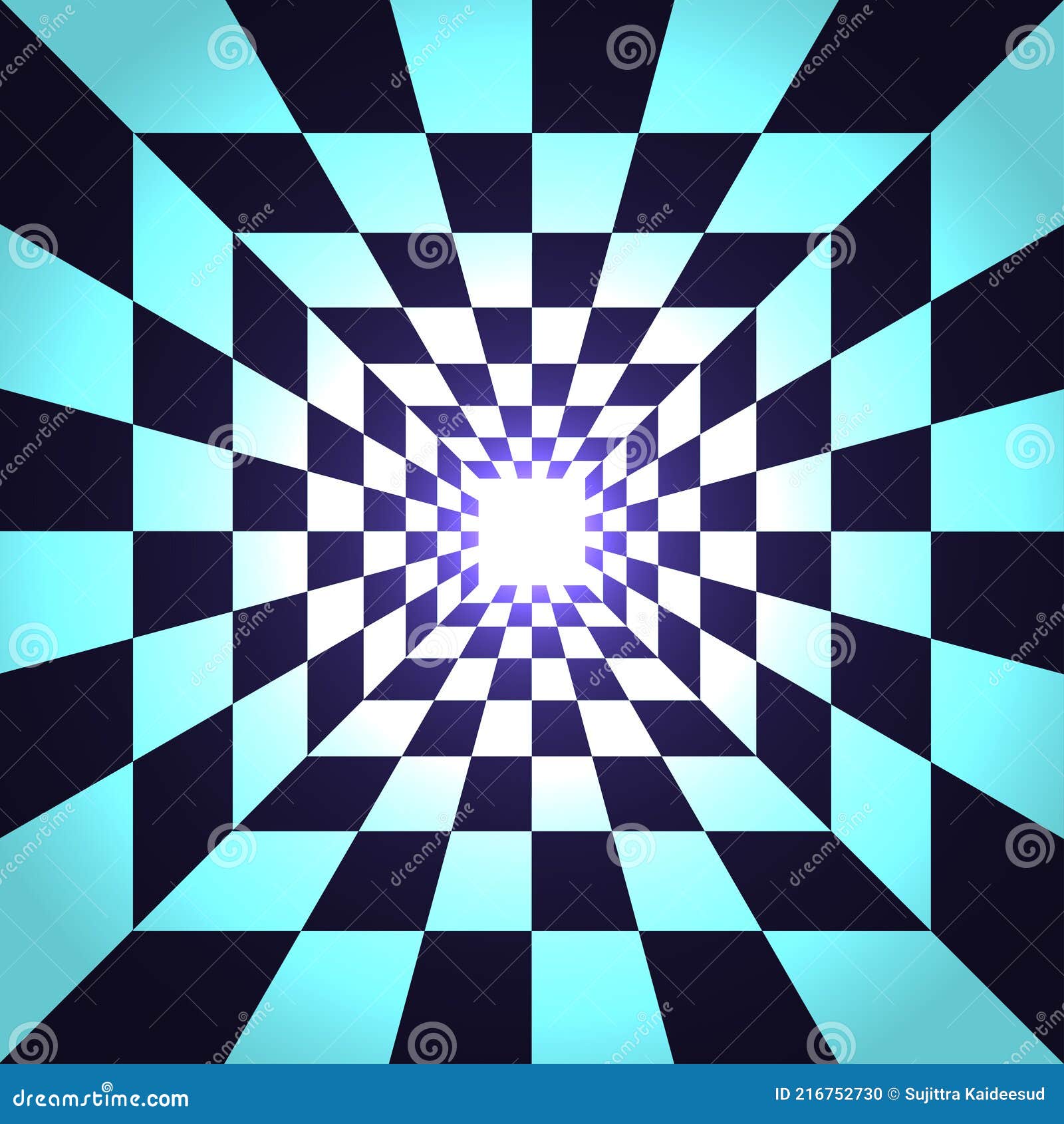 Square deep background. stock vector. Illustration of square - 216752730