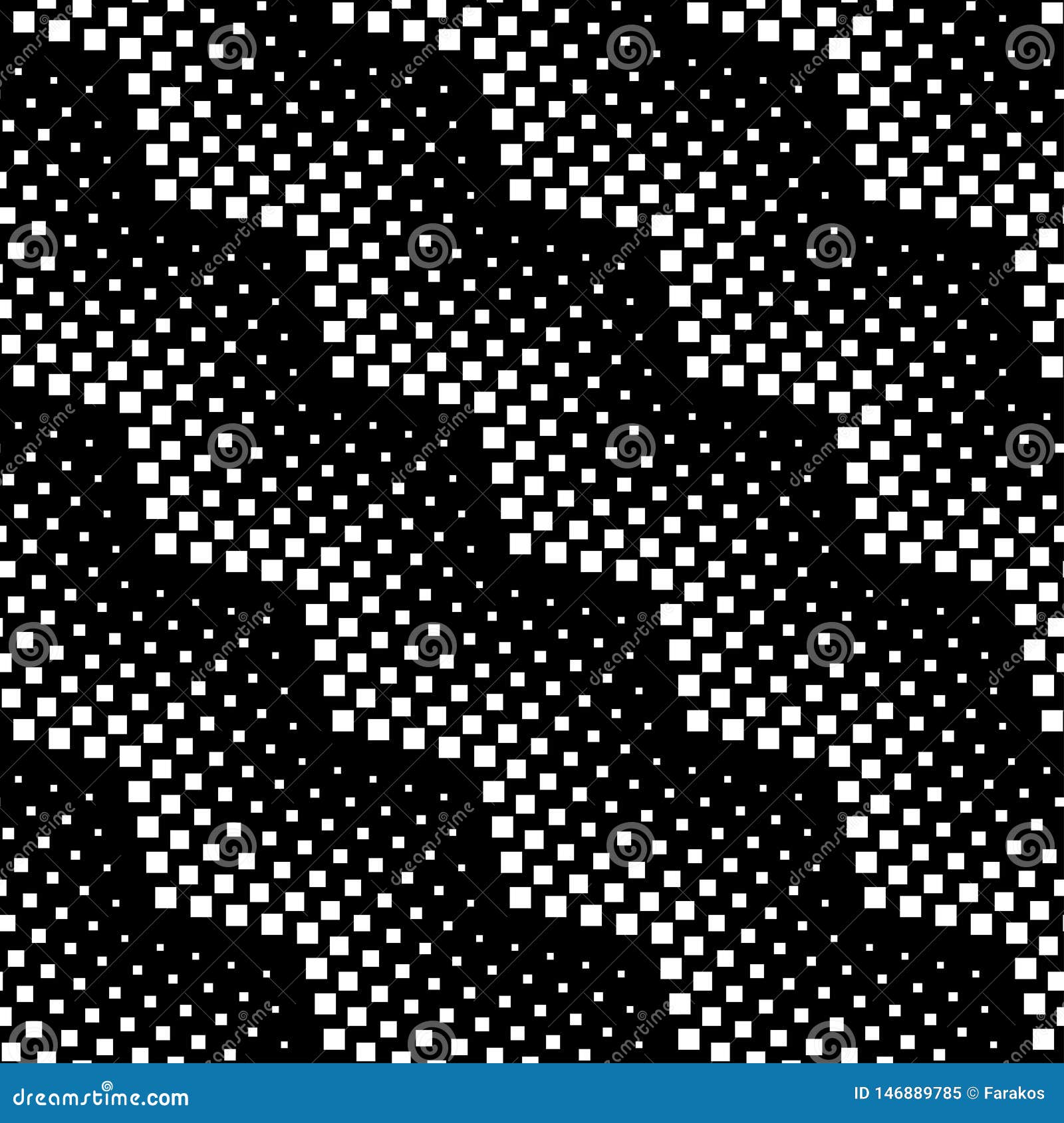 Square Dots in Rows of Diagonal Waves Pattern Stock Vector ...