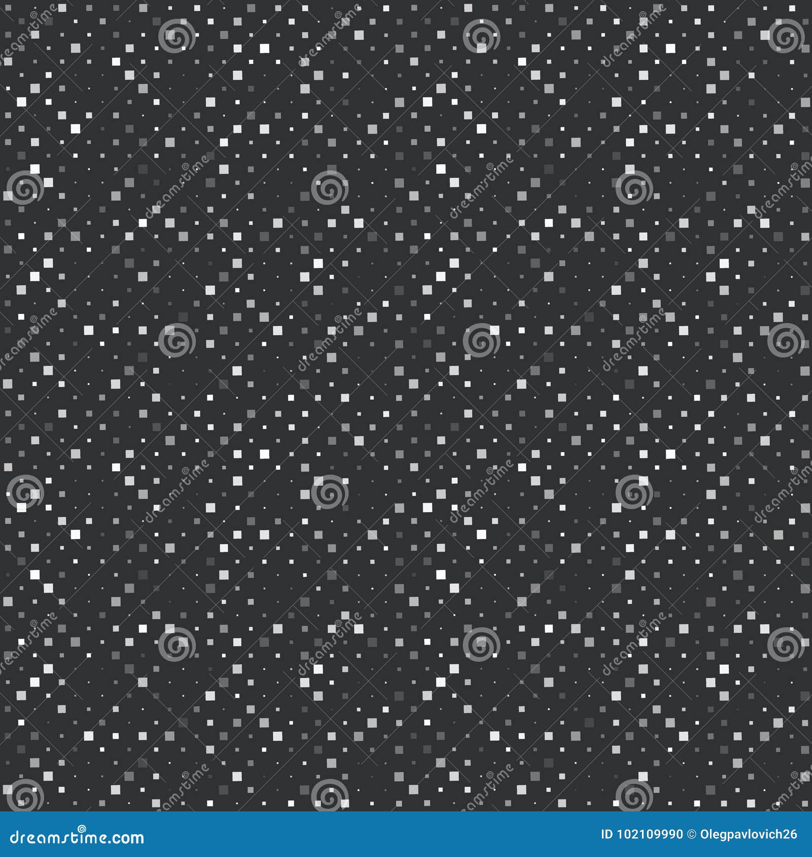 Square Dotted pattern stock vector. Illustration of halftone - 102109990