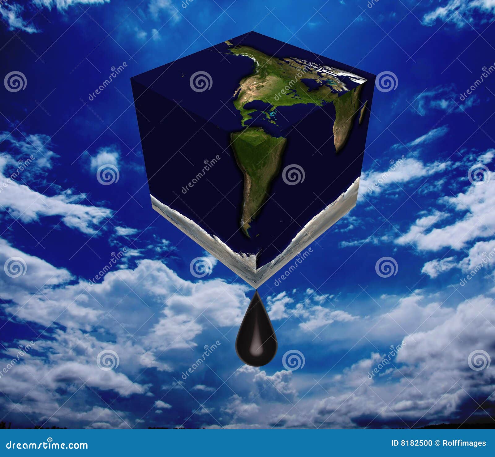 Square Earth Globe Box Carton World Cartoon Vector | CartoonDealer.com ...