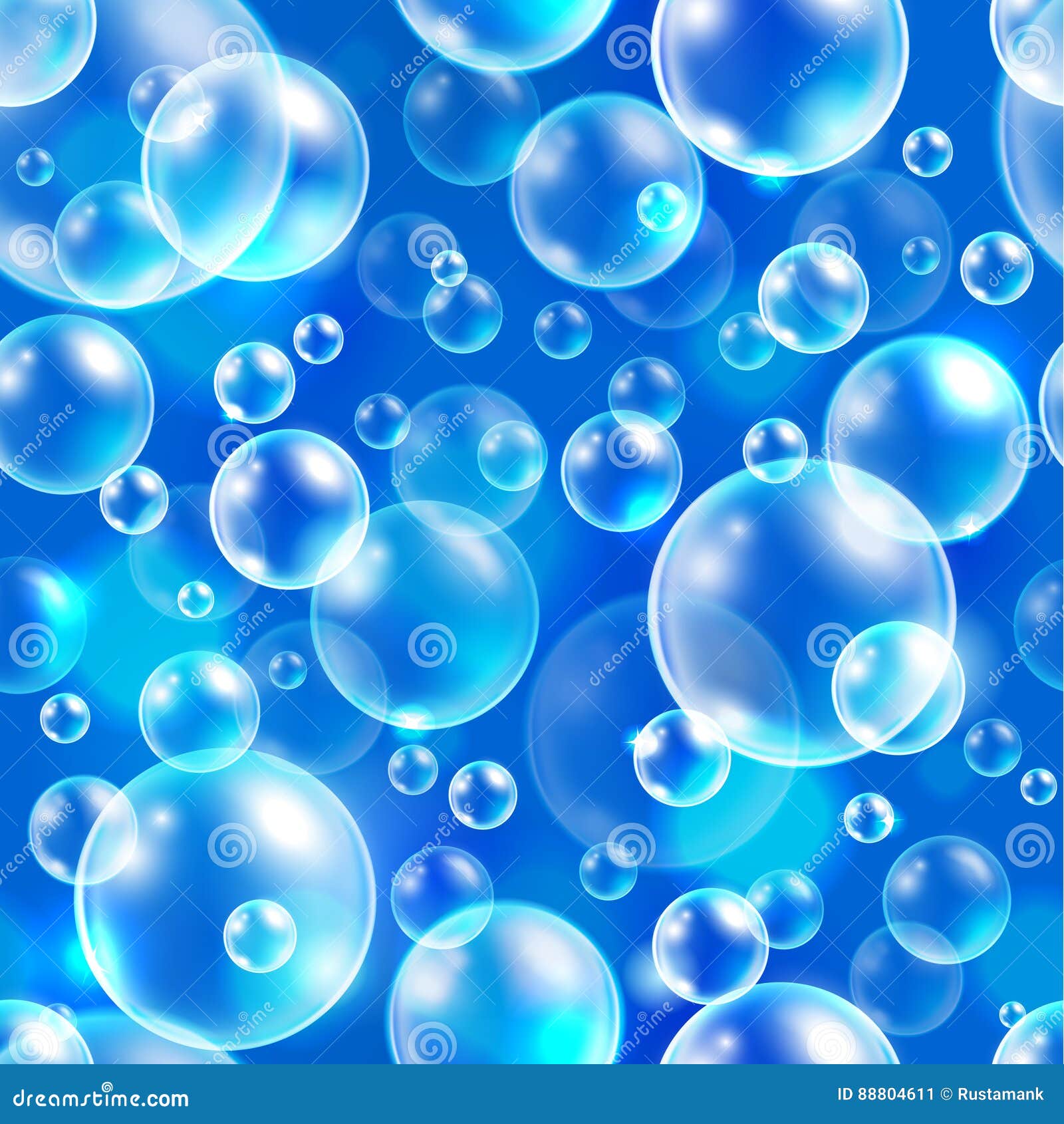 Square Element Seamless Vector Background, Abstract Pattern with Air ...