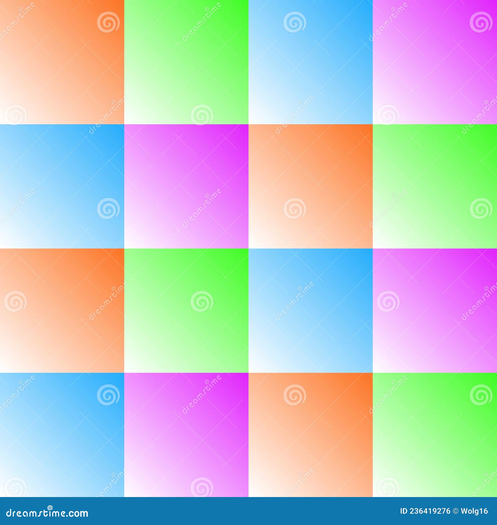 Square Elements with Gradient Fill for the Cover. Stock Vector ...