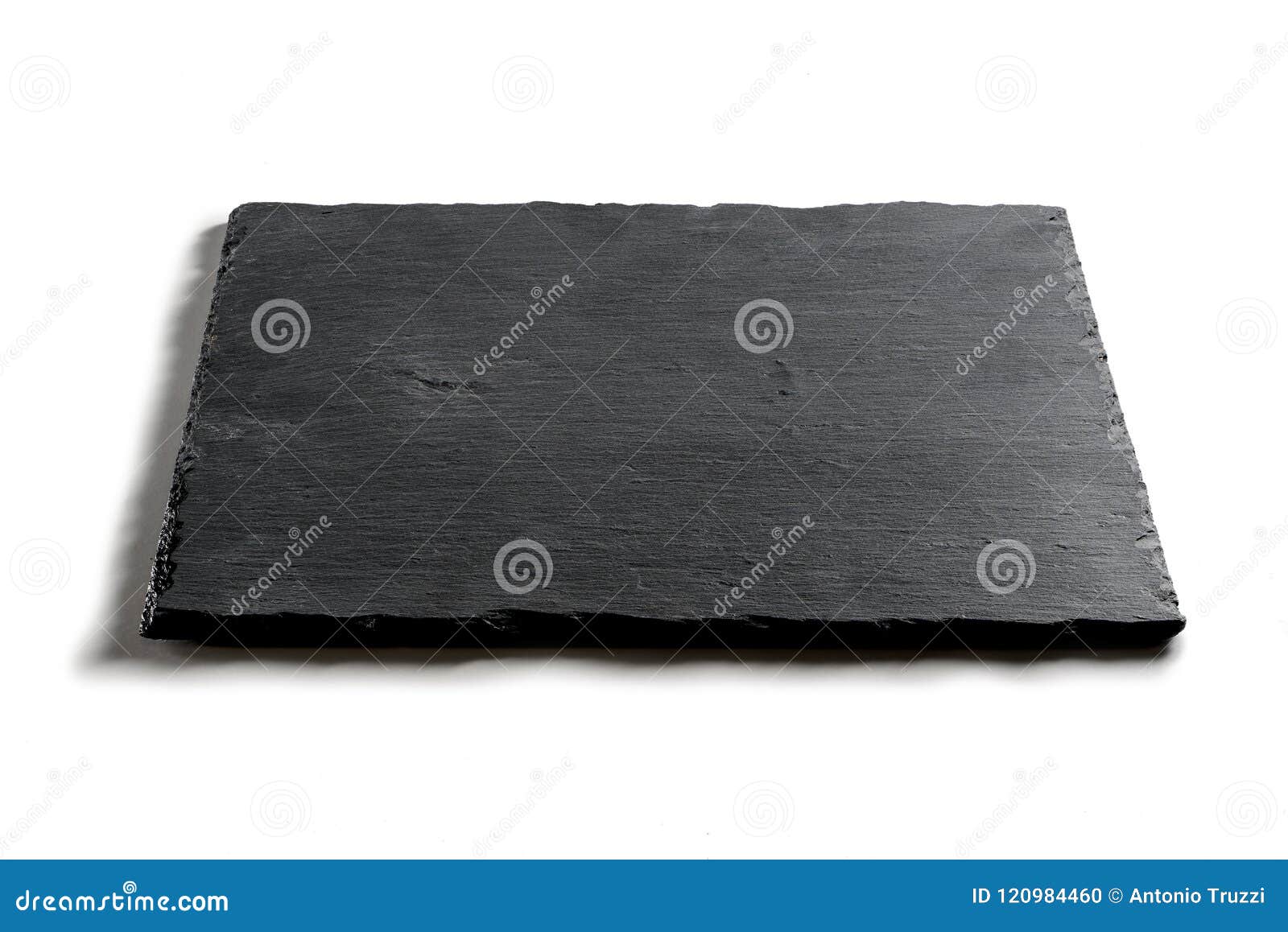 Square Plate in Black Slate Stock Photo - Image of dark, empty: 120984460