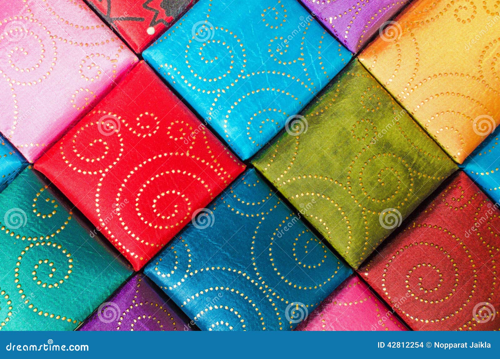 A Square, Fabric Texture Collection and Background Stock Photo - Image ...