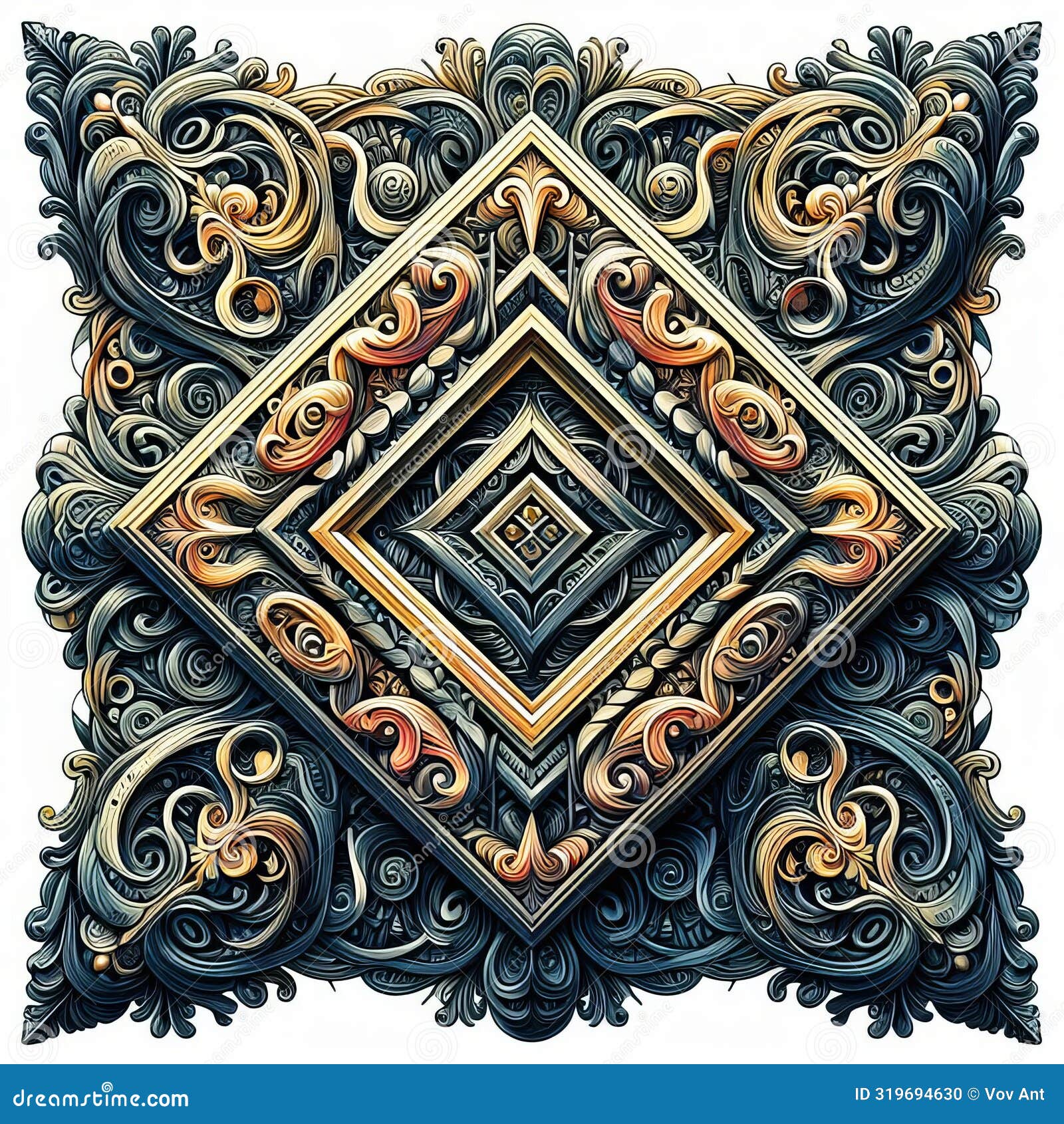 Square a Four Sided Shape with Equal Sides and Right Angles, I Stock ...