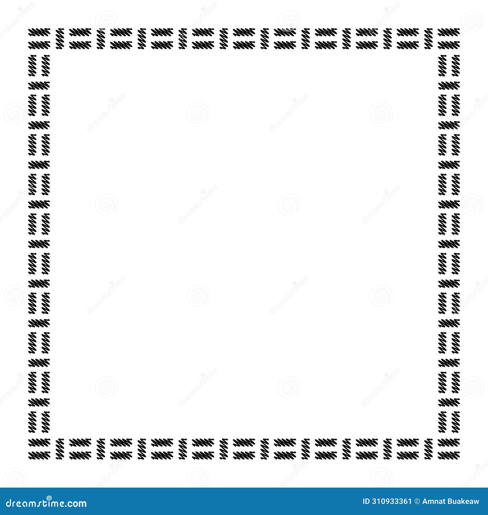 Square Frame, Border Frame Graphic Simple, Square Frame, Art Line Frame ...