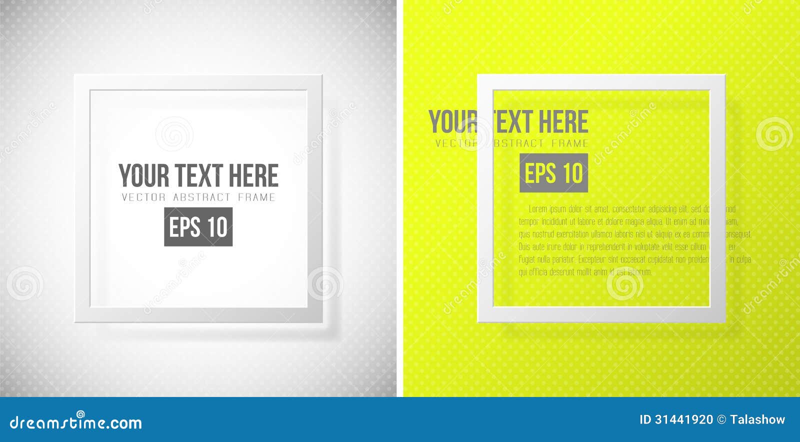 Square frame for design stock vector. Illustration of digital - 31441920