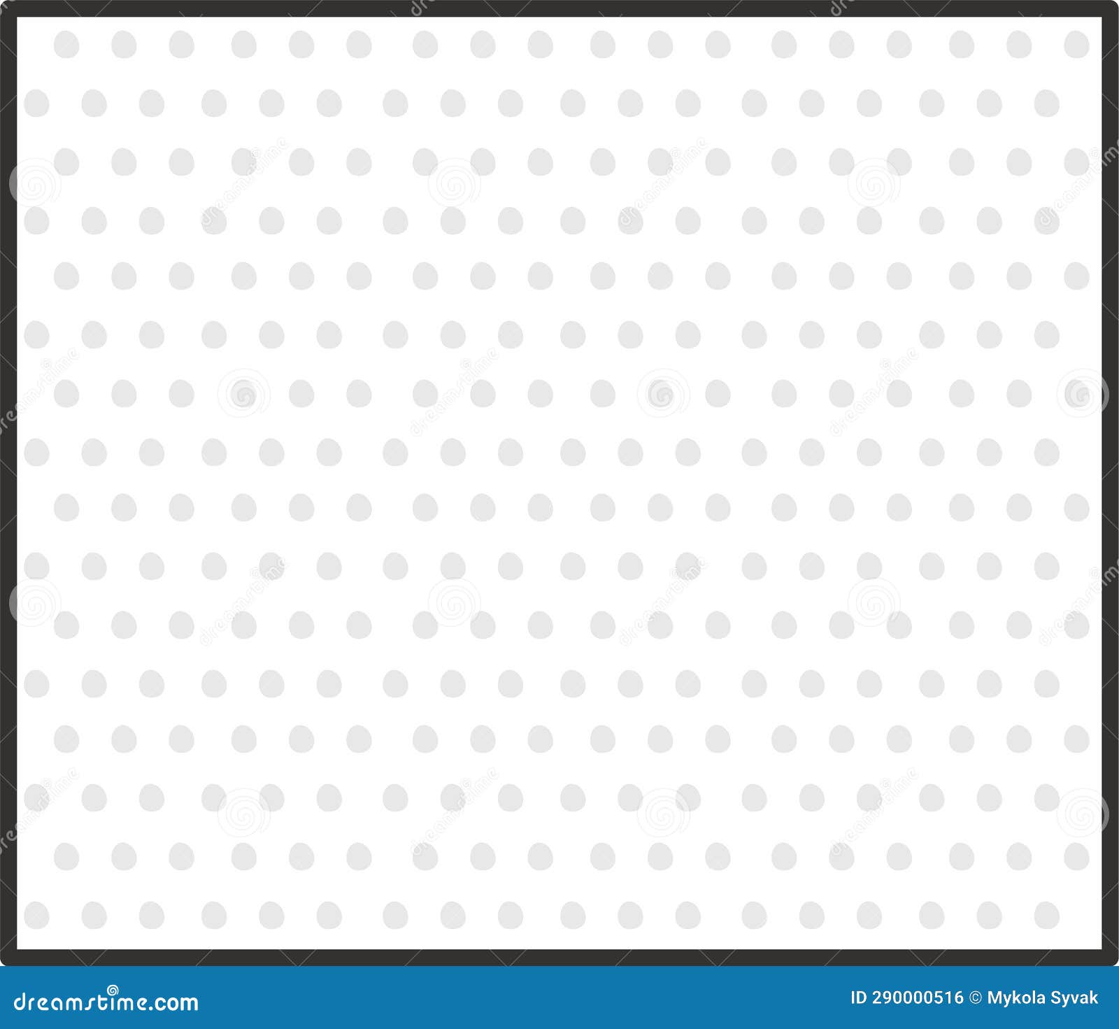 Square Frame with Dots stock vector. Illustration of graphic - 290000516