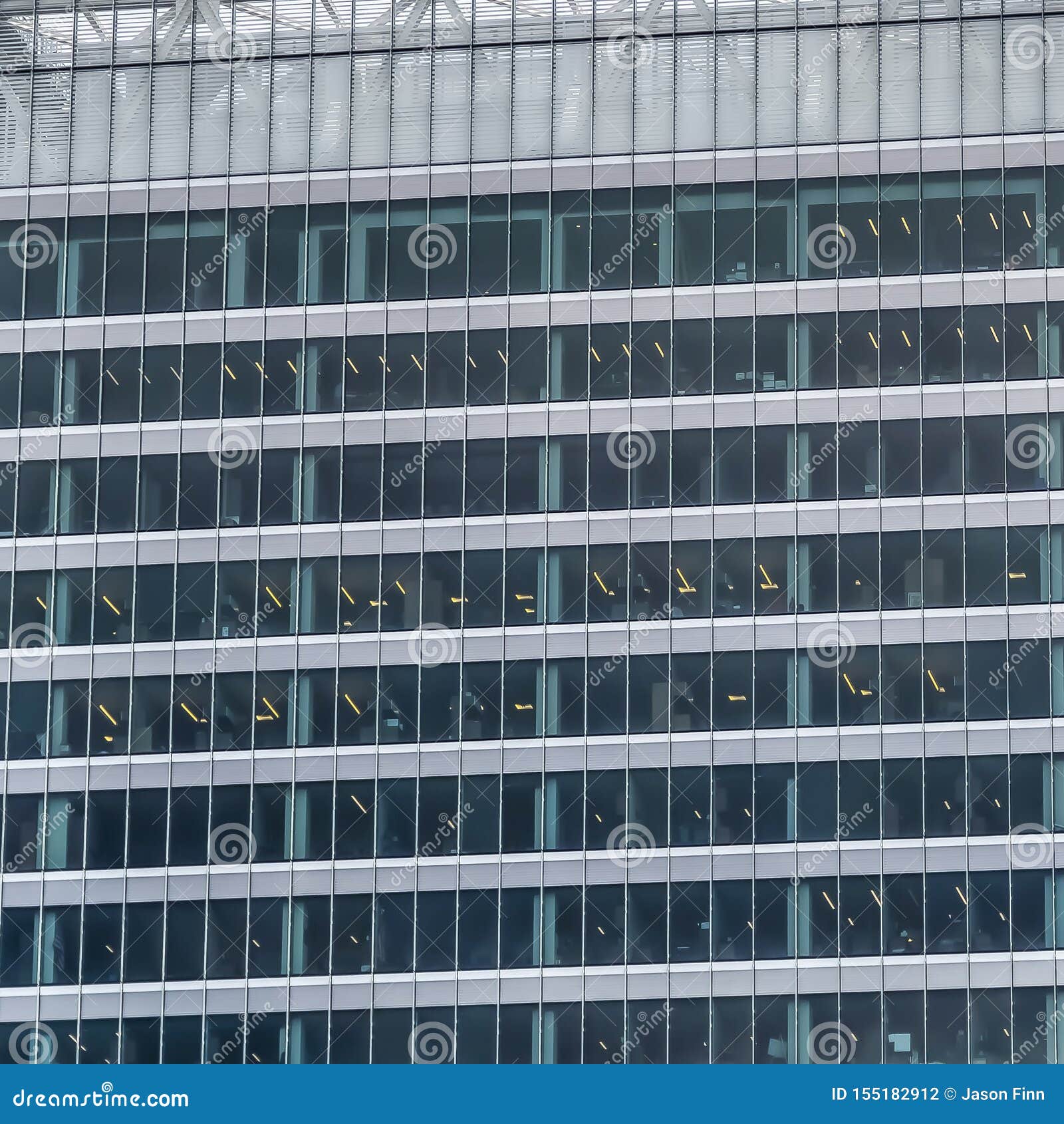 Square Frame Exterior View of a Building with Modern Architectural ...