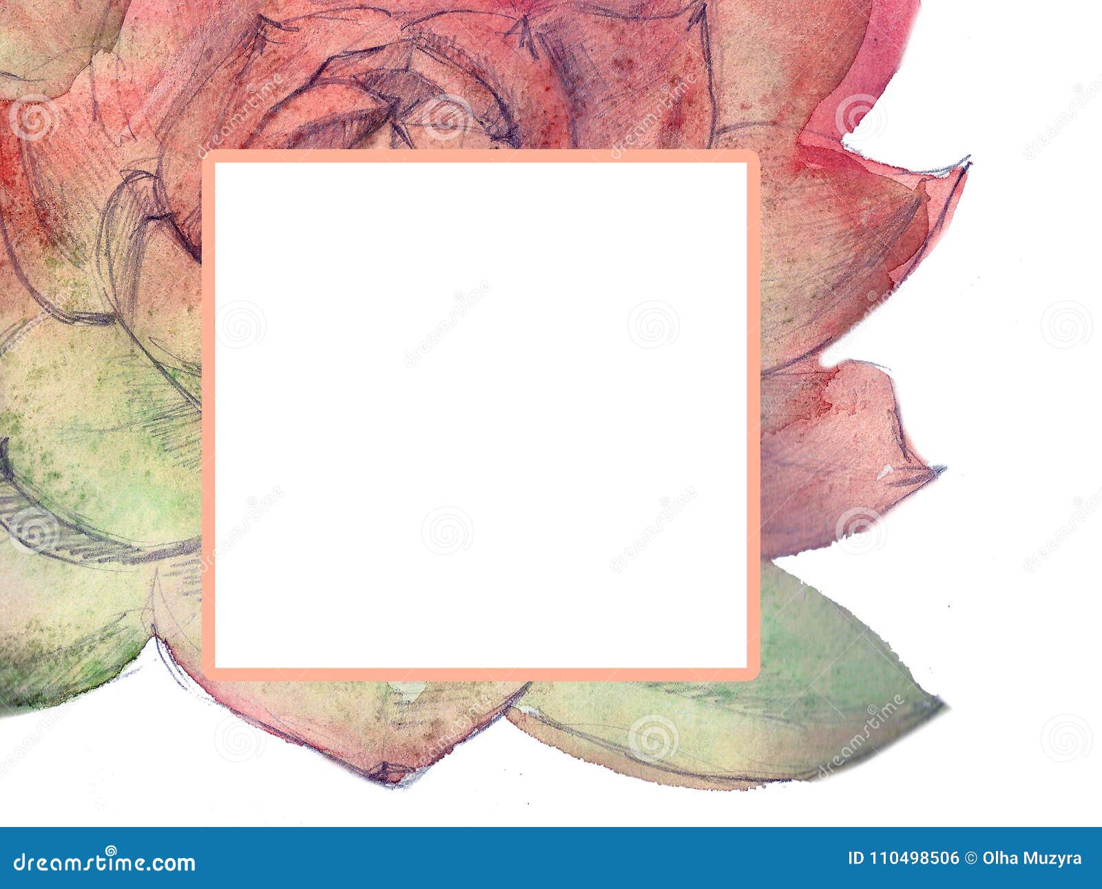 Square Frame Illustration Realistic Stock Illustration - Illustration ...