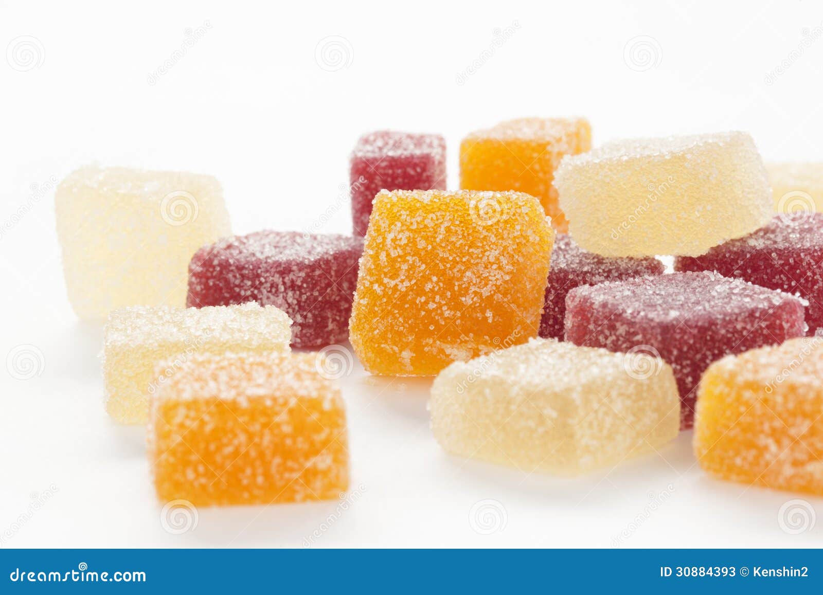 Square fruit jelly candy stock image. Image of dessert - 30884393
