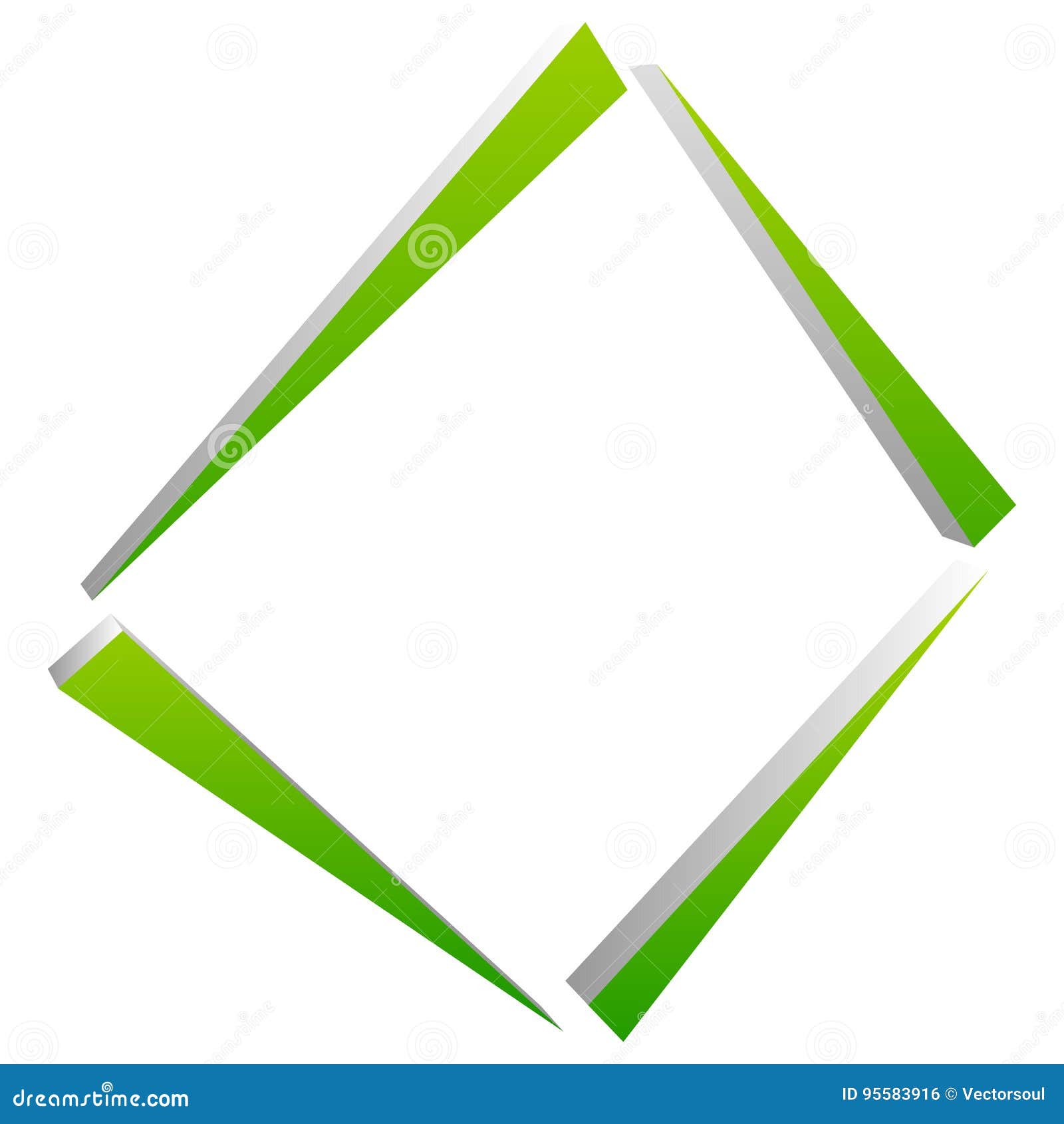 Square Geometric Element Abstract Square Symbol. Square Logo Stock ...
