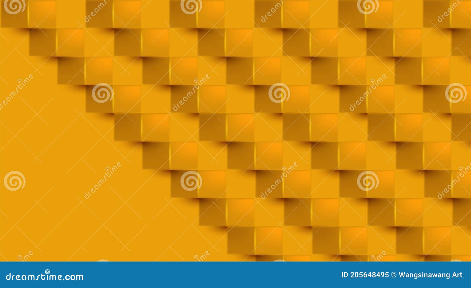 Square Geometric Paper Art Vector Illustration Stock Vector ...