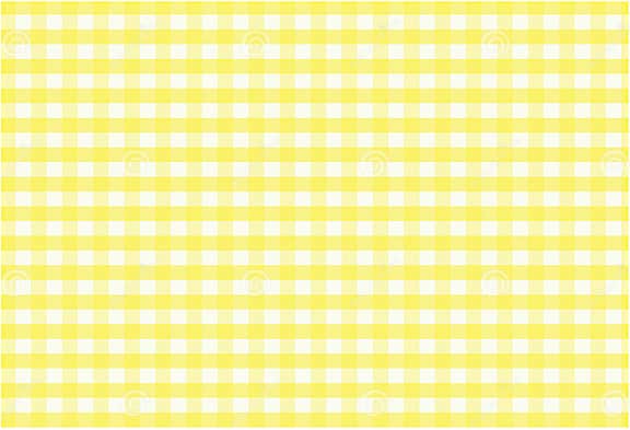 Square Gingham Pattern for a Yellow Background Stock Vector ...