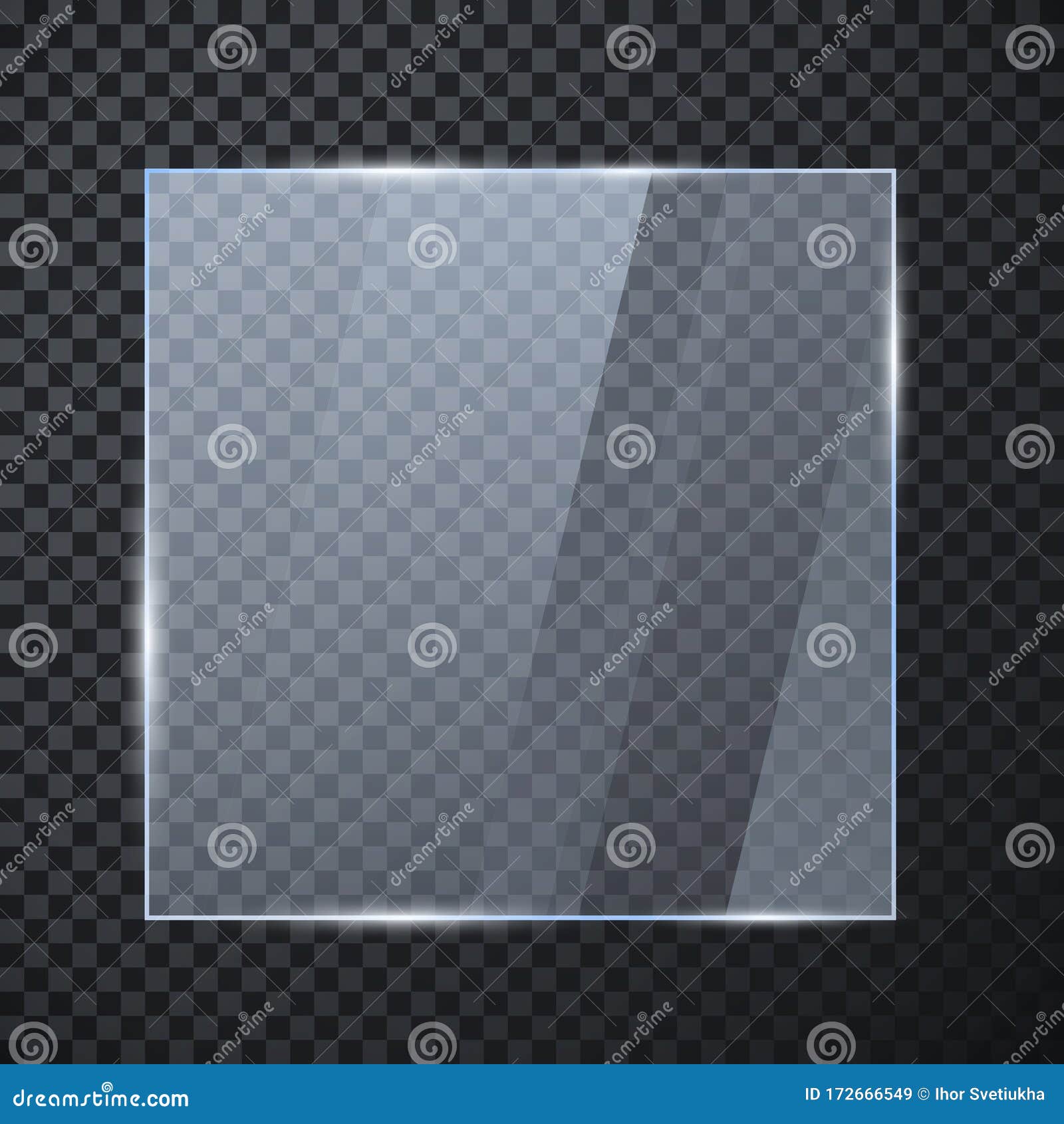 Transparent Glass Psd