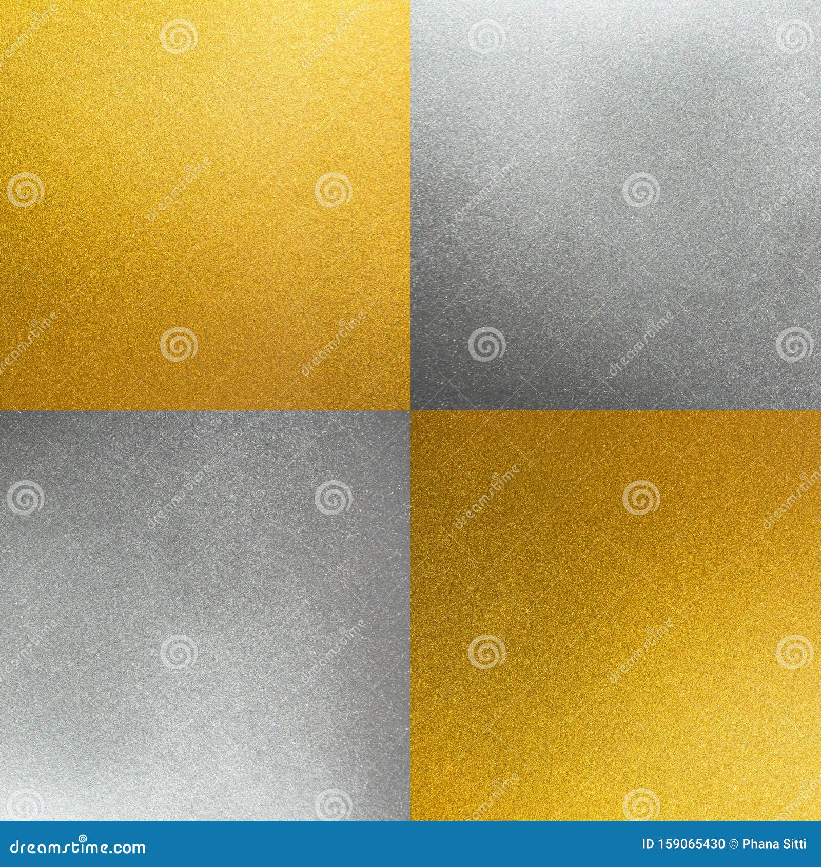 Square Gold and Silver Checkered Texture Background. Gold and Silver ...