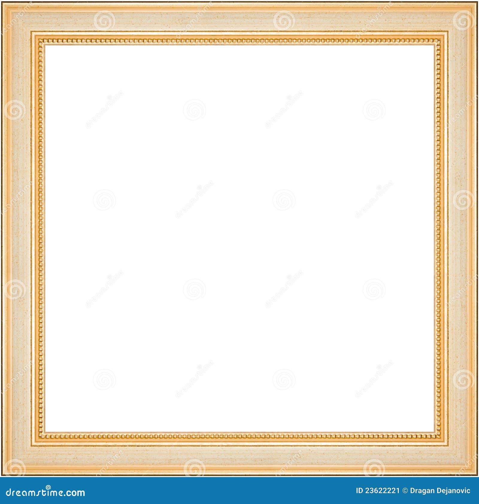 Square golden frame stock image. Image of gilded, cushy - 23622221