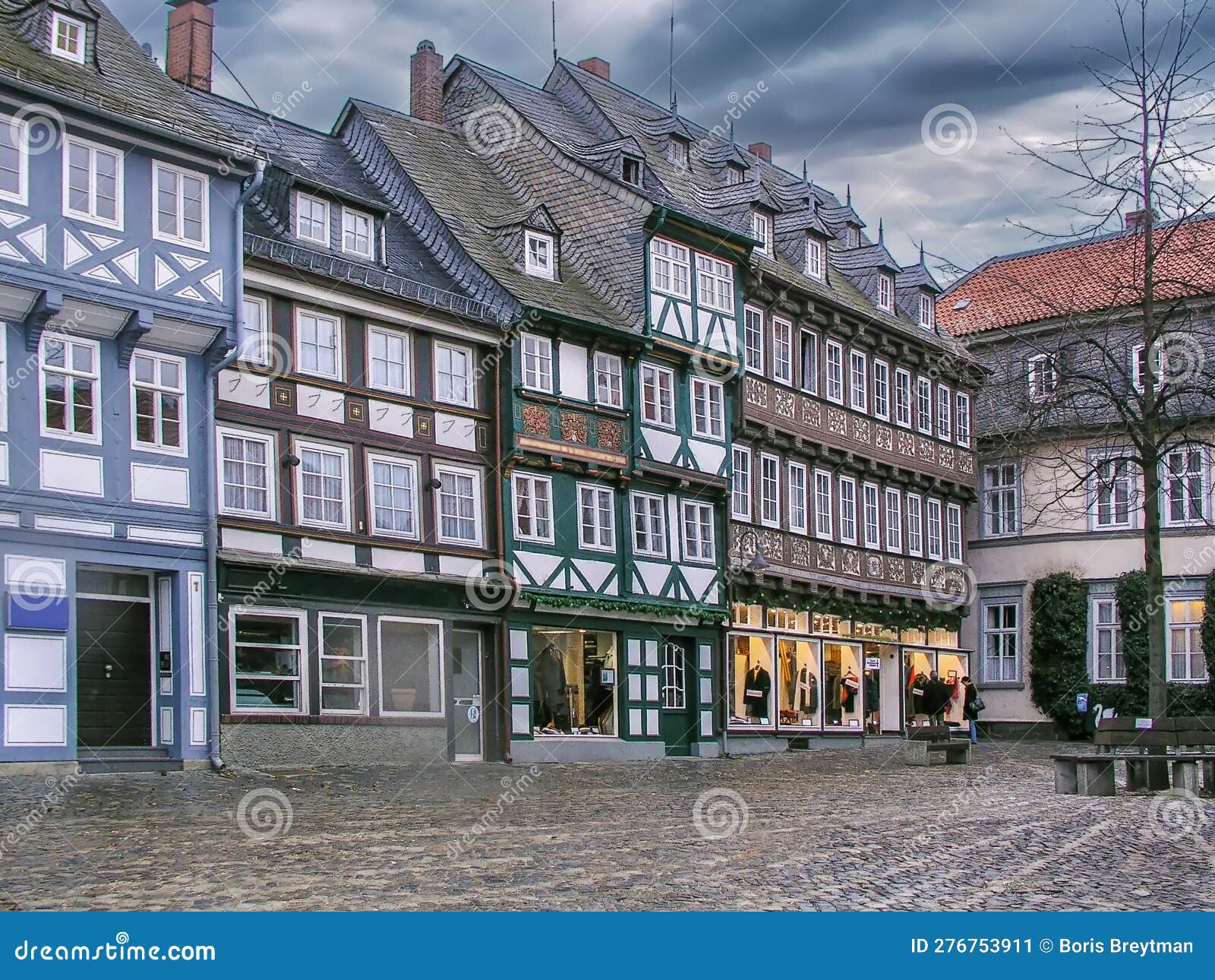 Square in Goslar, Germany editorial photo. Image of traditional - 276753911