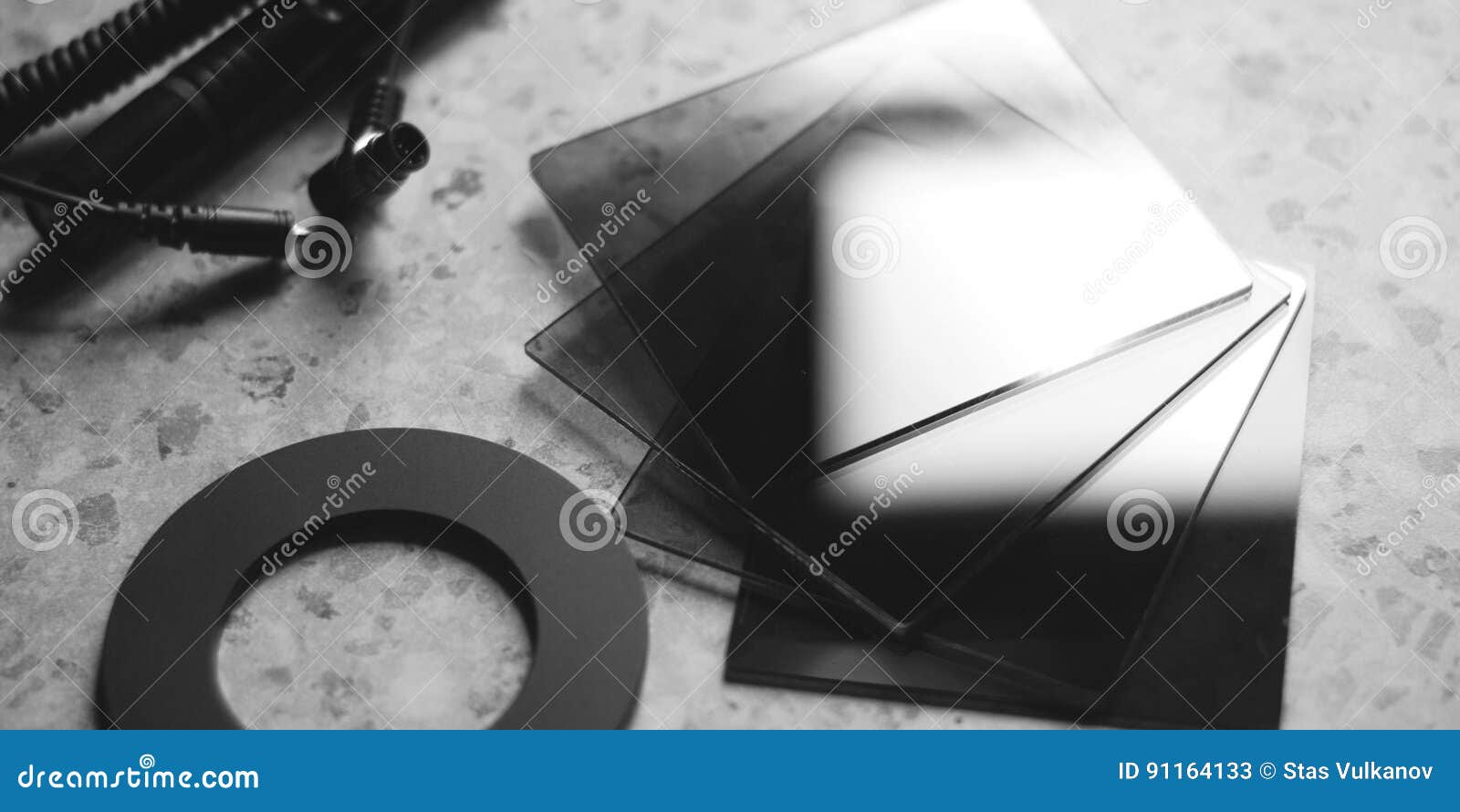 Square Gradient Filters of Different Density, Stock Image - Image of ...