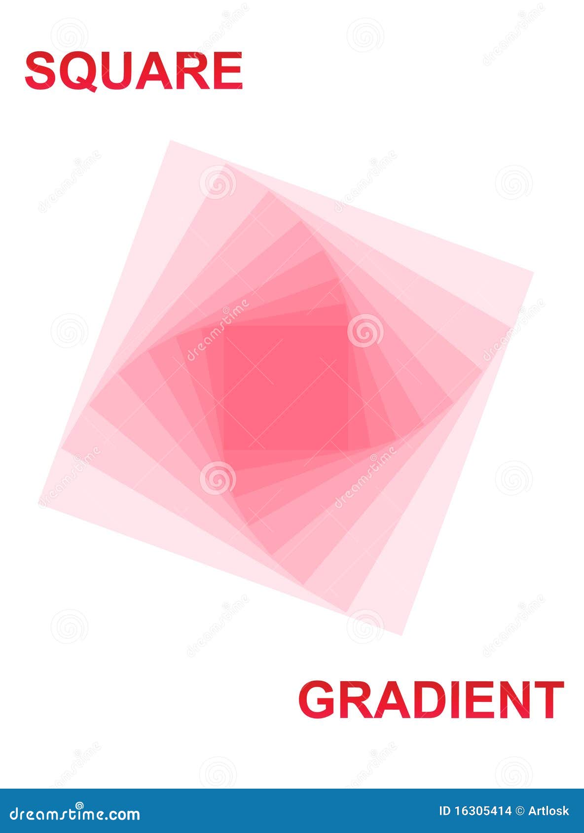Set Of Square Gradient Multicolored Backgrounds Vector Illustration ...