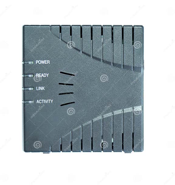 Square gray modem stock photo. Image of technology, modem - 12111816