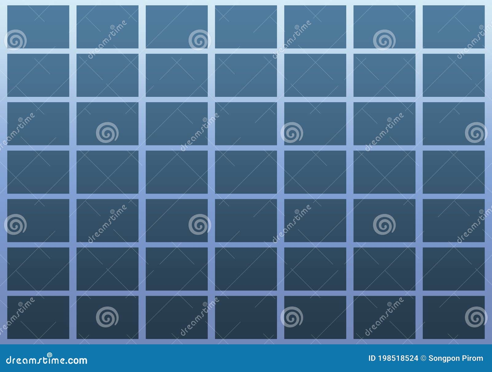 Square Grid on a Blue Design Stock Illustration - Illustration of ...