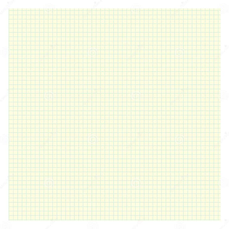 Square Grid Paper Sheet. Seamless Checkered Pattern Stock Illustration ...