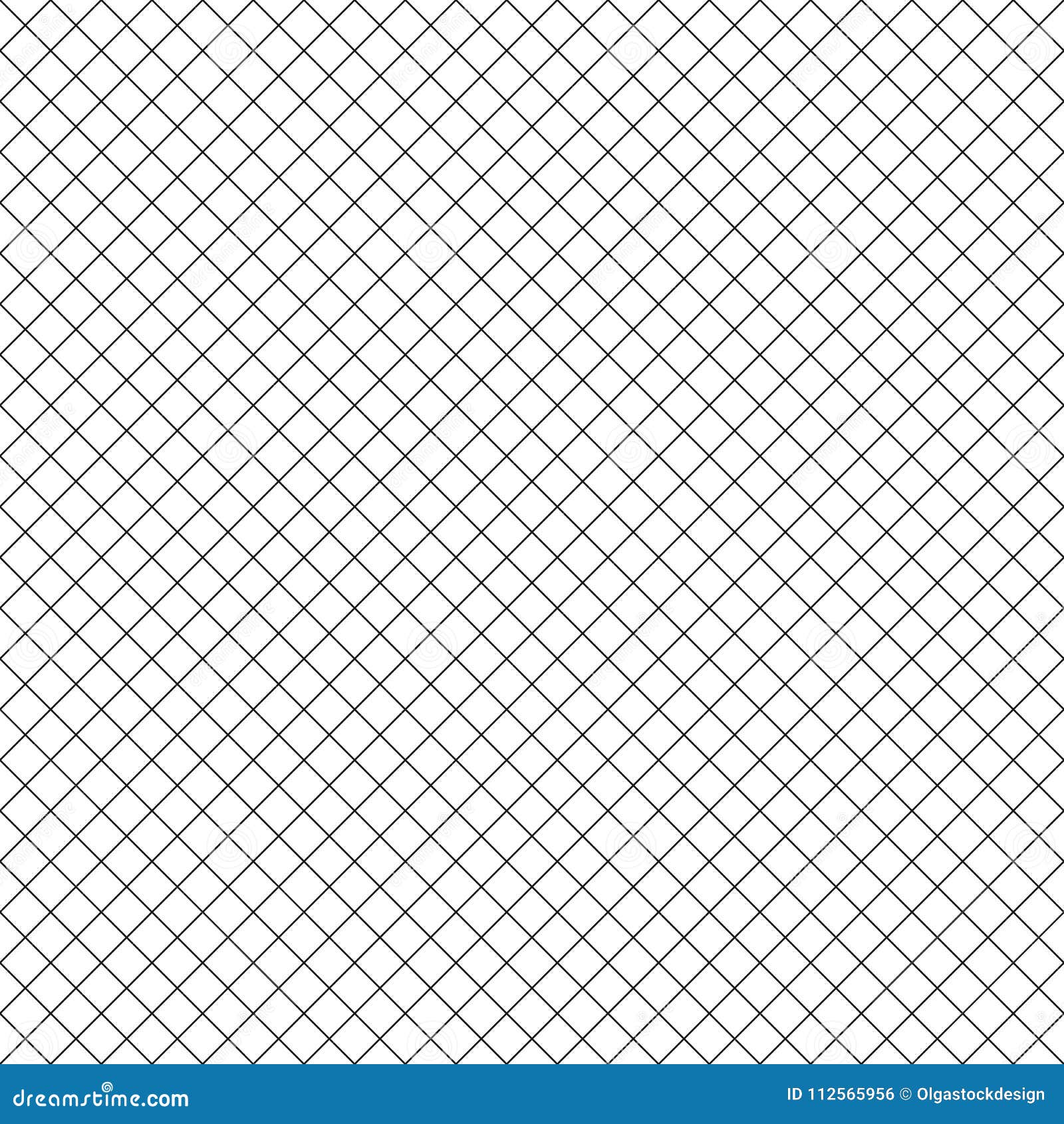 Square Grid Vector Seamless Pattern With Thin Lines Mesh Chinese