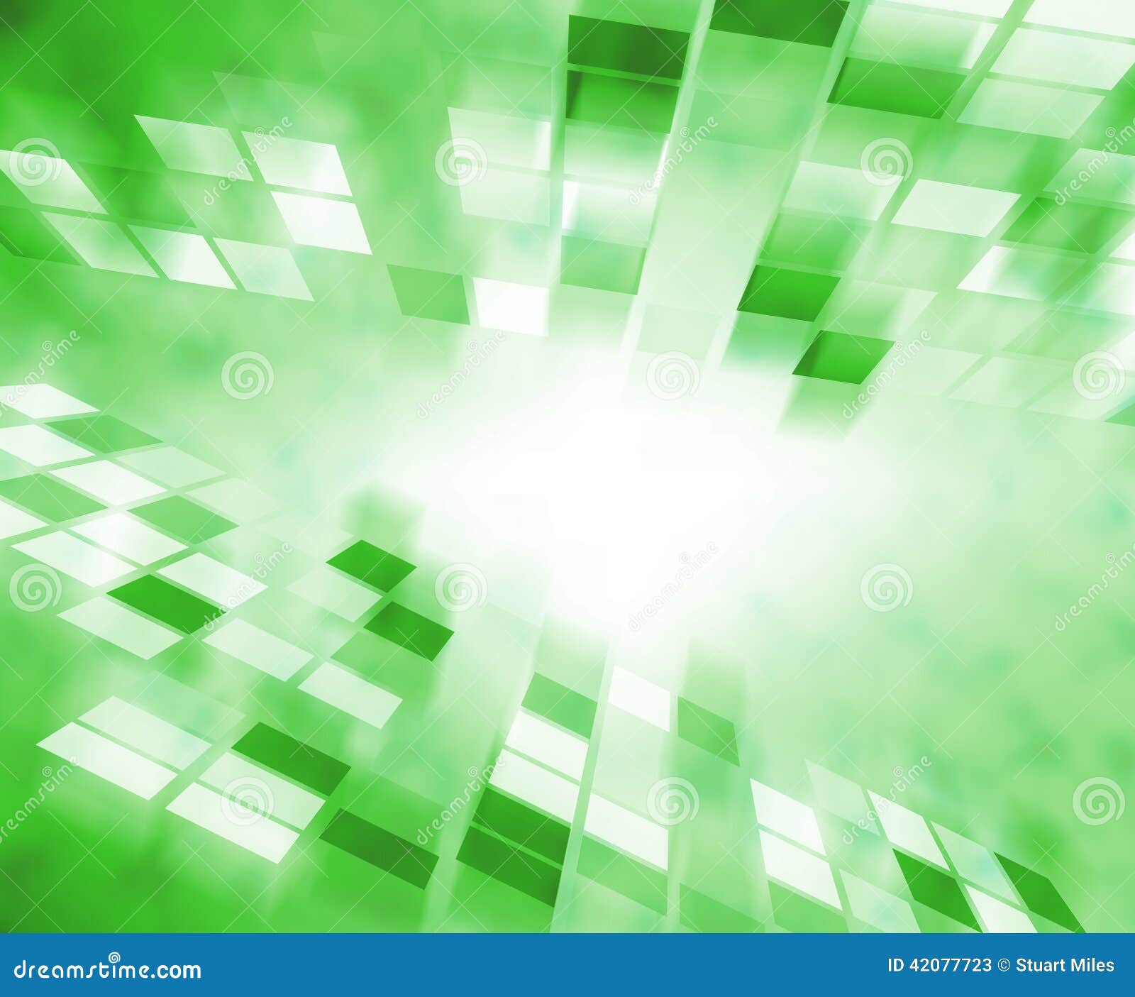 Square Grids Background Shows Digital Modern Design Stock Illustration ...