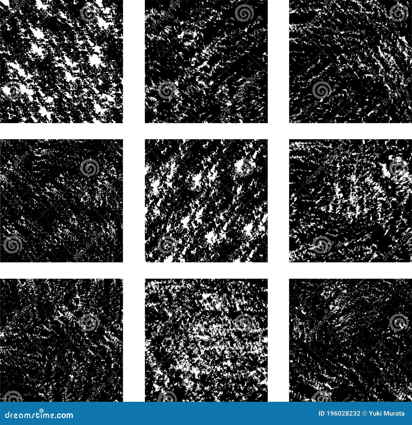 Square Grunge Background Set Stock Vector - Illustration of vector ...