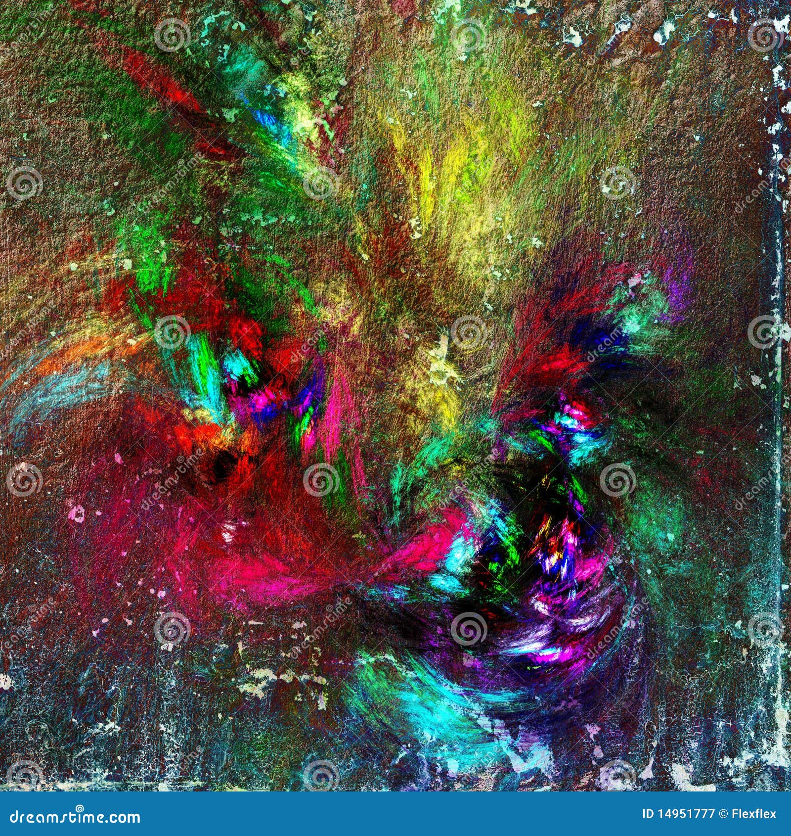 Grunge Colorful Background Seamless Texture Royalty-Free Stock ...