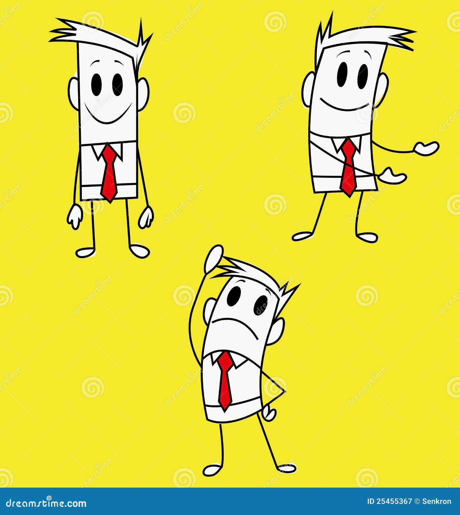 Square Guy stock vector. Illustration of glory, introduce - 25455367