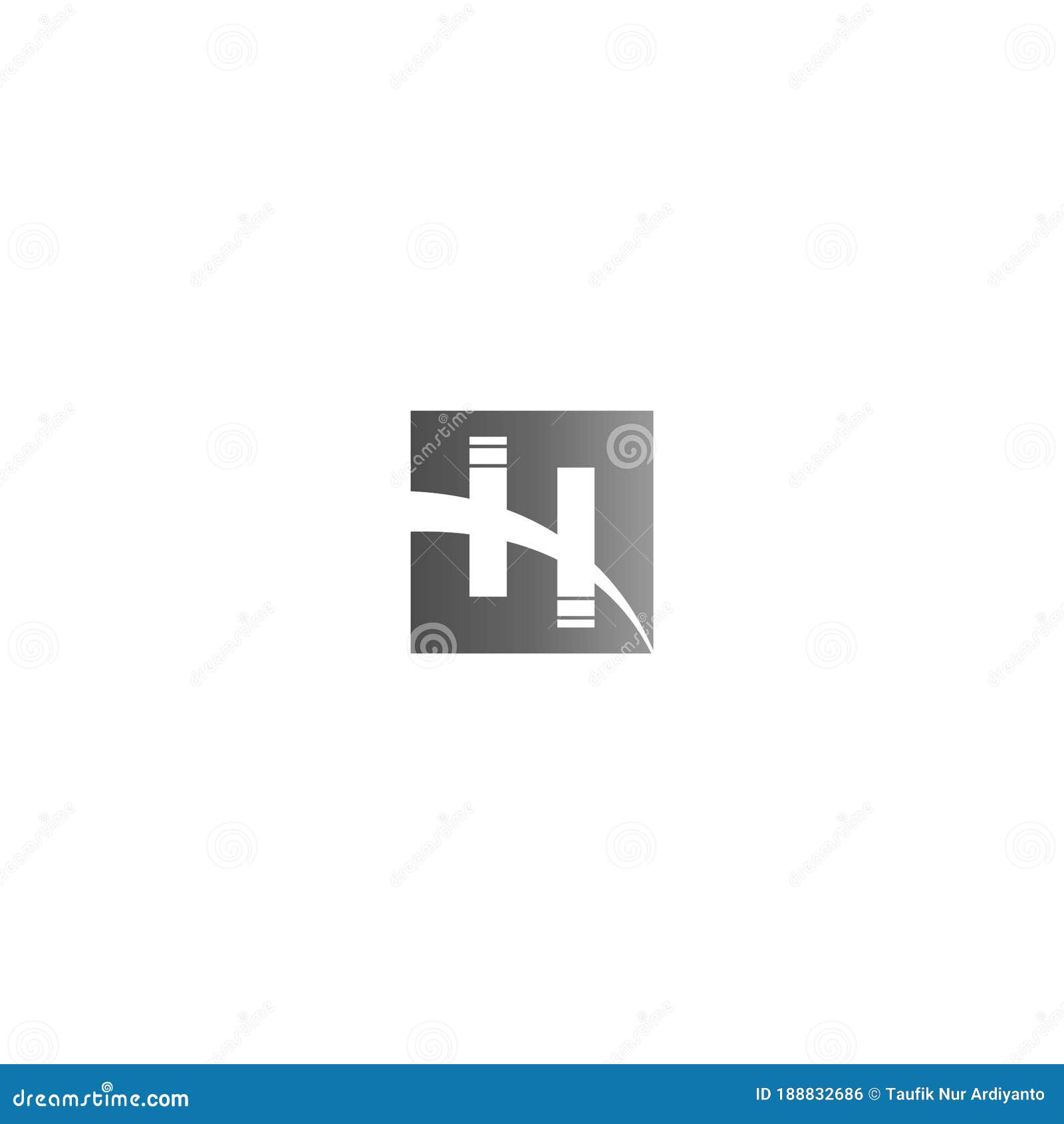 Square H Logo Letter Design Stock Vector - Illustration of concept ...
