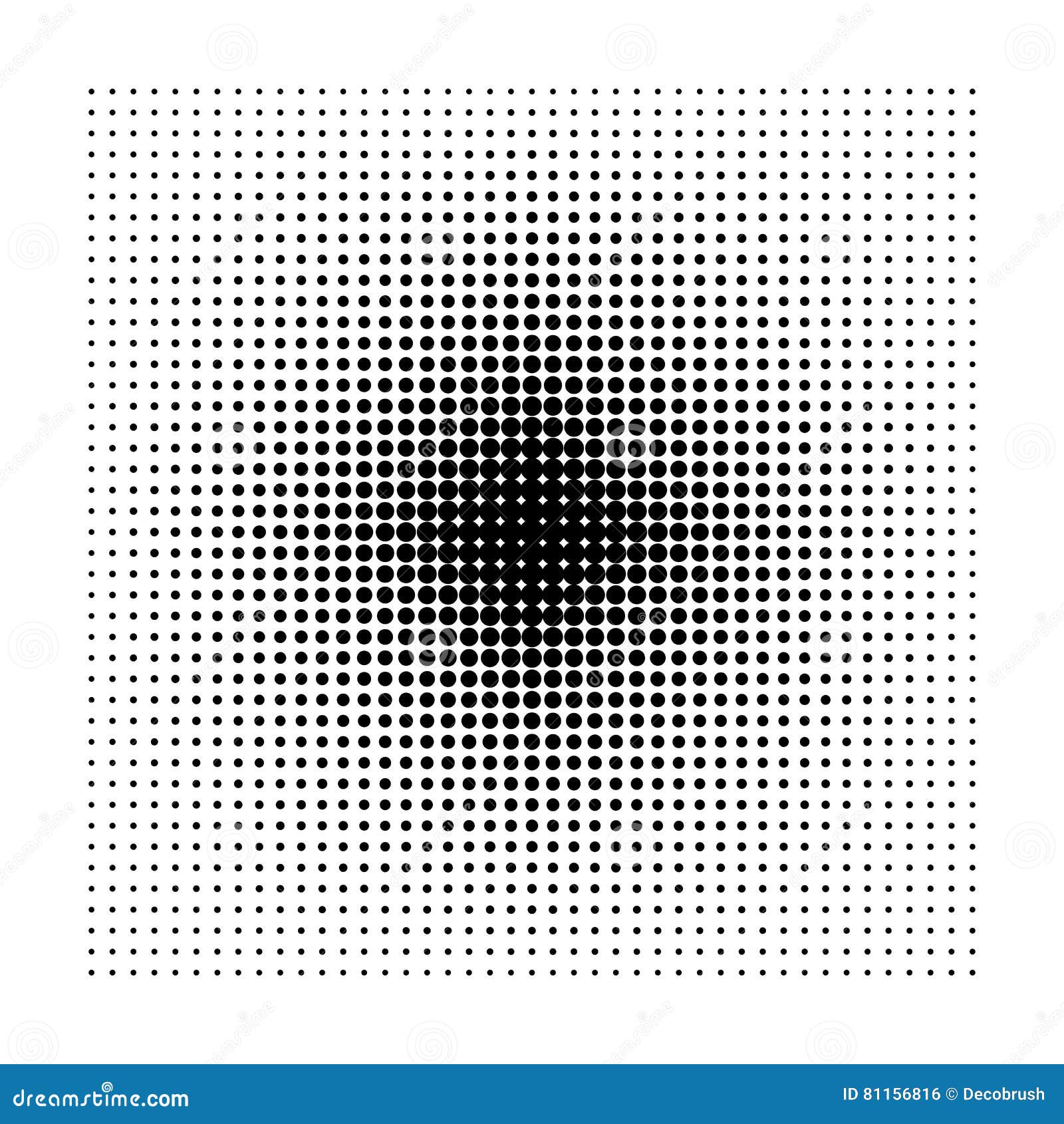Square Halftone Geometric Shapes, Dot Abstract Background, Minimal ...