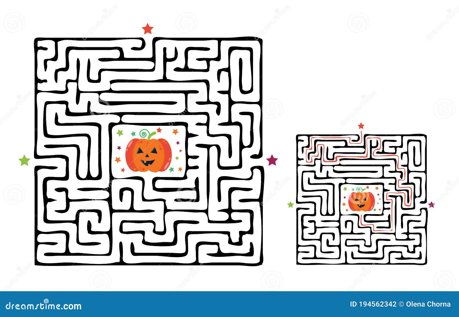 Square Halloween Maze Labyrinth Game for Kids. Labyrinth Logic ... Square Halloween Maze Labyrinth Game for Kids. Labyrinth Logic ...