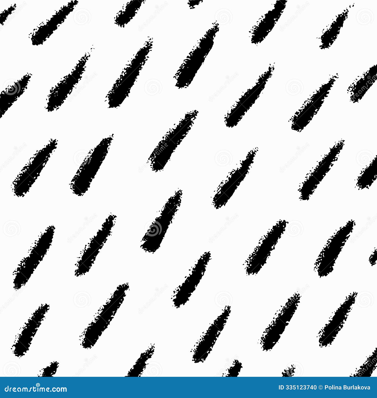 Square Hand Drawn Pattern, Pencil Black Diagonal Hatching, Rain on ...